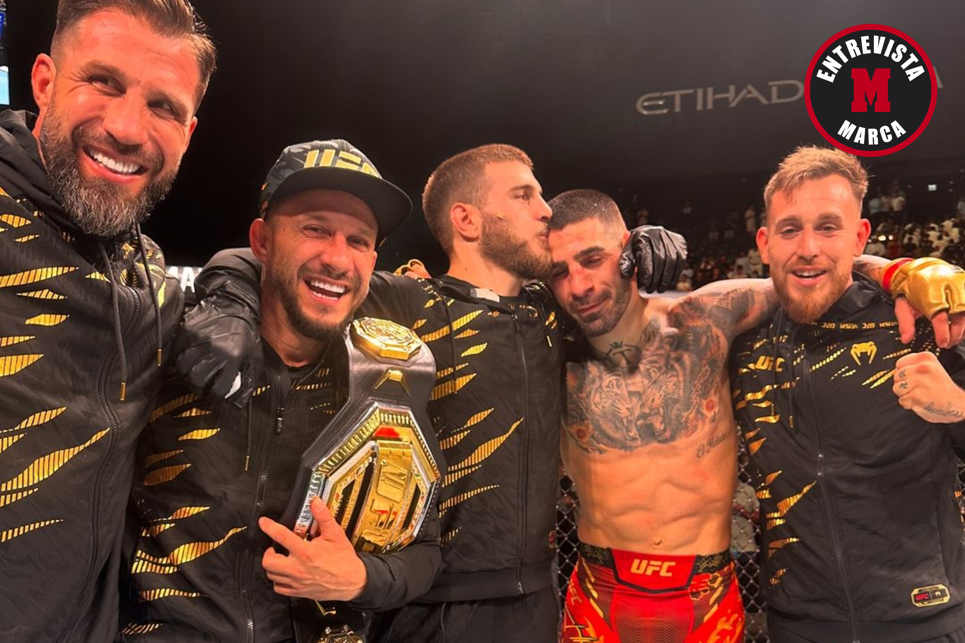 Jorge Climent, entrenador de Ilia Topuria: "Esto acaba de empezar. Él ...