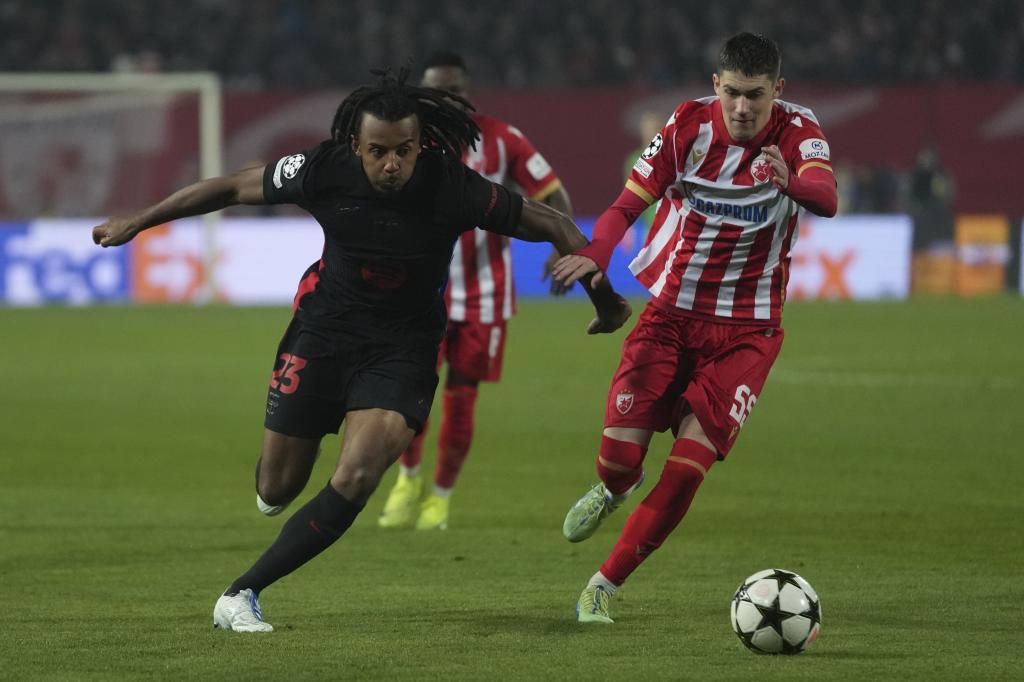 Uno por uno del Barcelona vs Estrella Roja: ¡Menuda noche de Koundé!