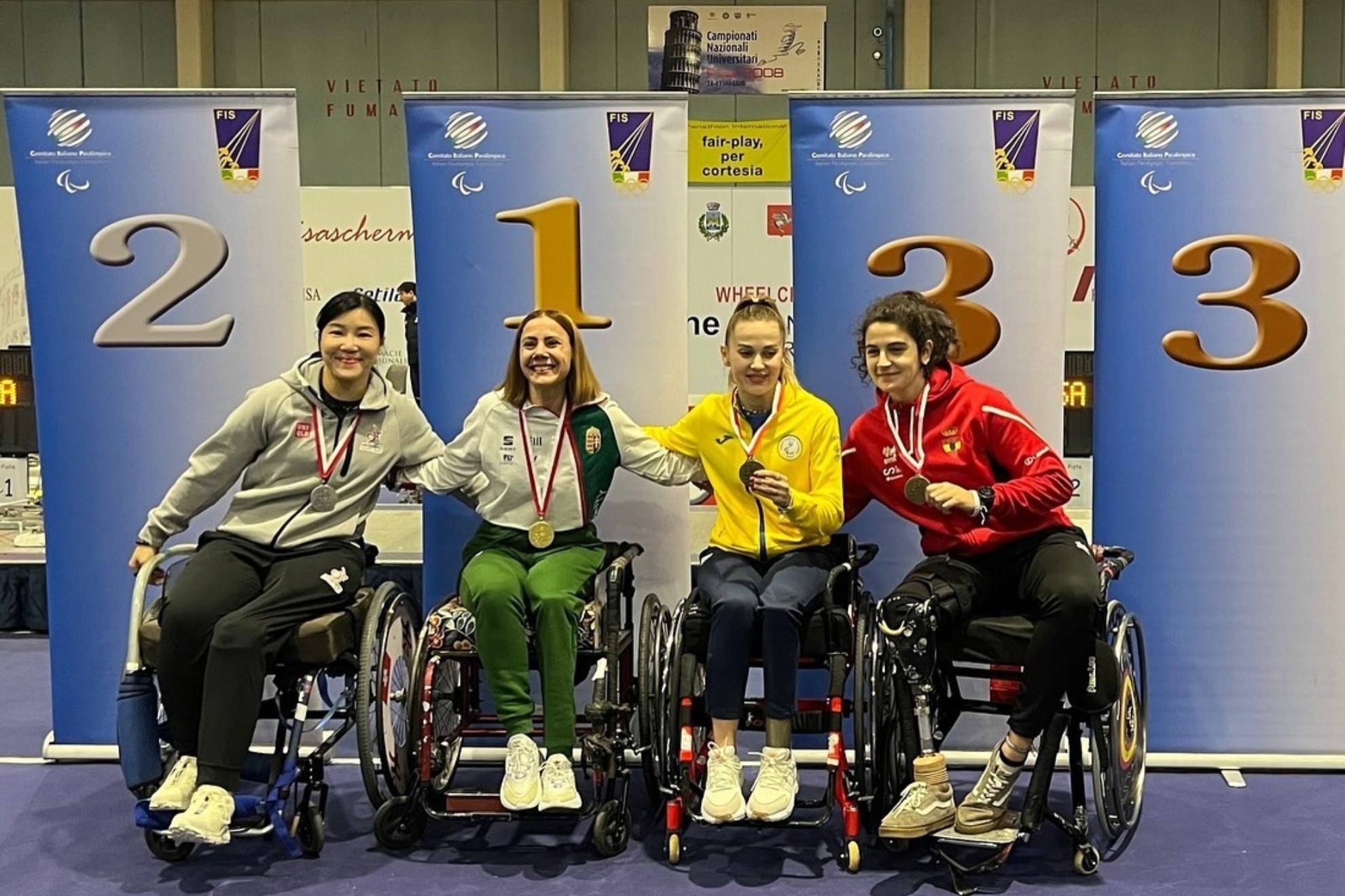 Judith Rodríguez firma un doblete de bronce en la Copa del Mundo de Pisa