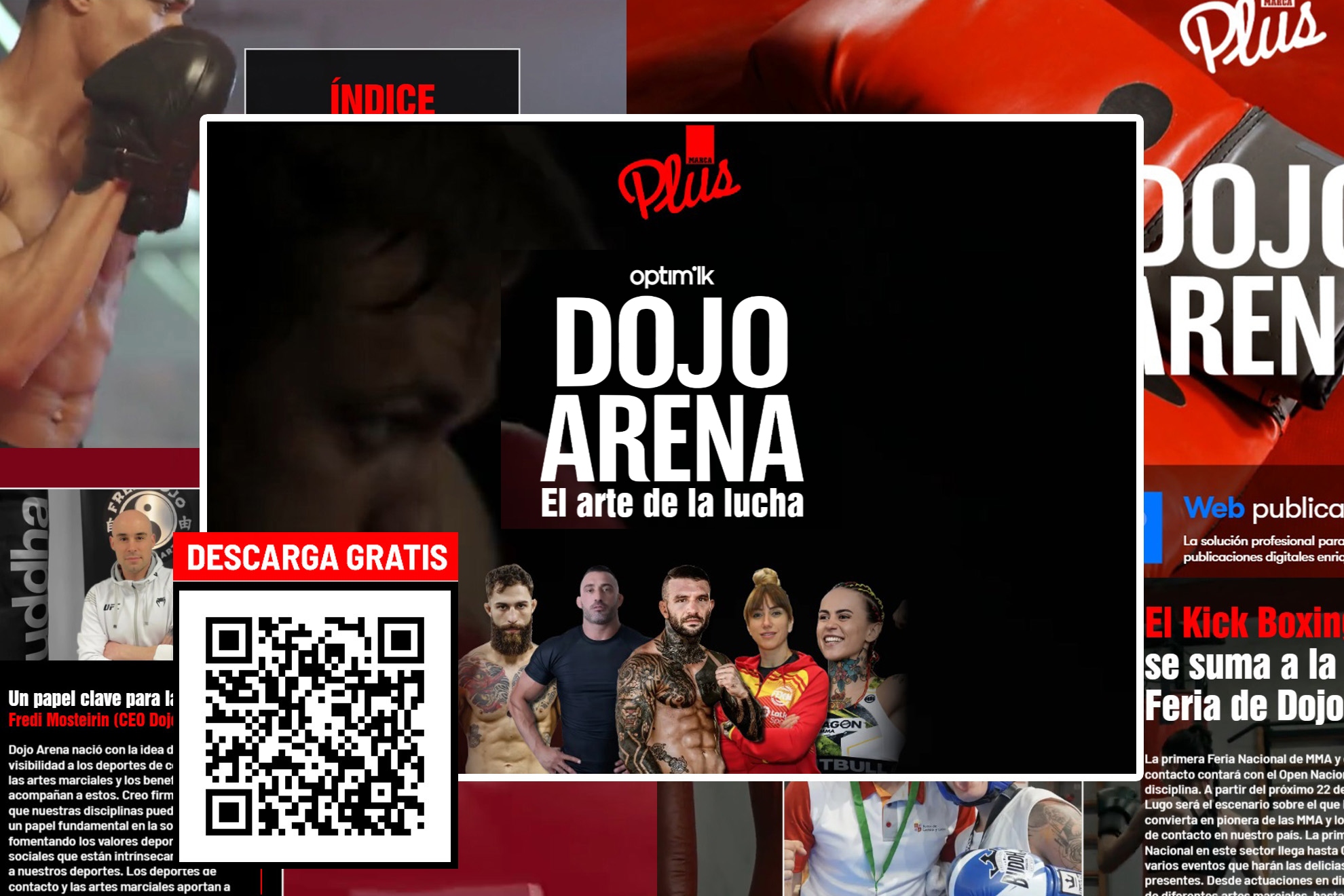 Ya disponible el especial MARCA Plus sobre Optimilk Dojo Arena