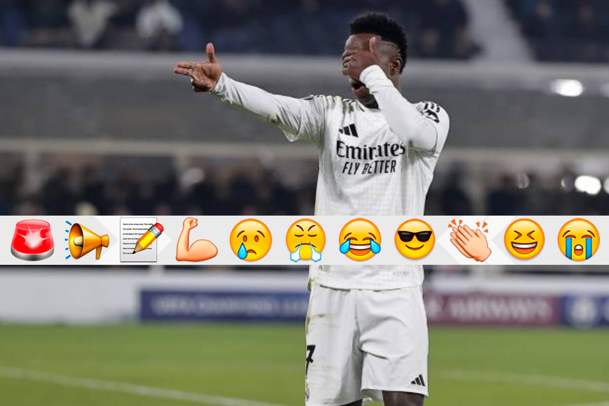 Vinicius se la juega por el Madrid