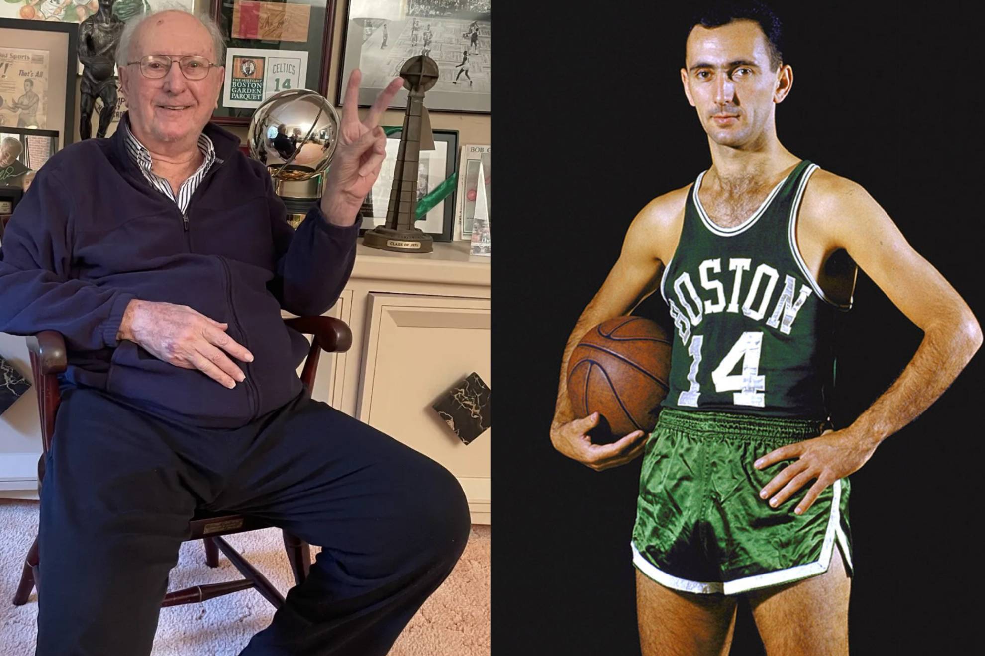 Bob Cousy y el anillo de la NBA que tardó más de 60 años en llegar