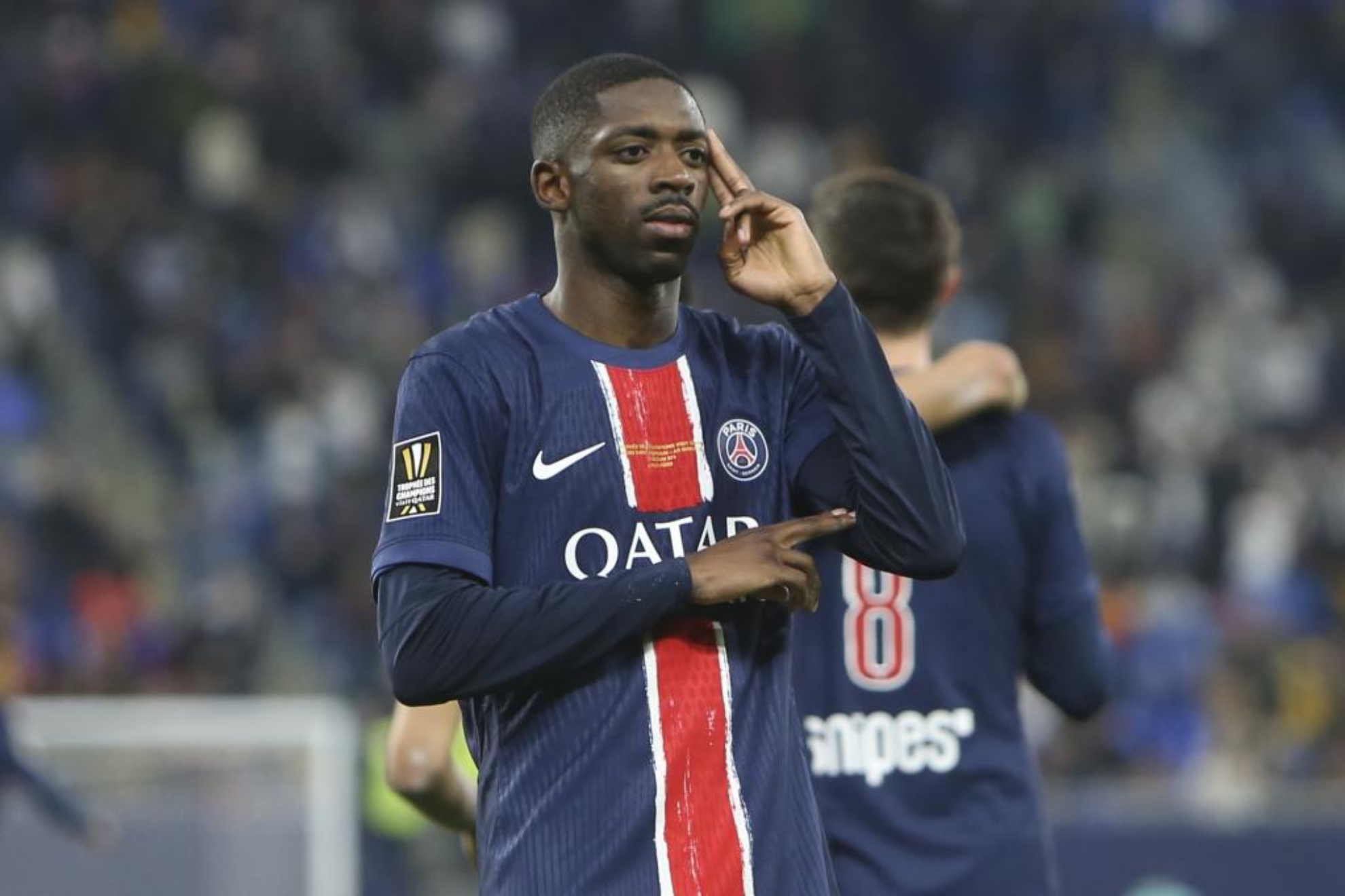 Dembélé y Fabián dan al PSG su 13ª Supercopa de Francia en el 92'