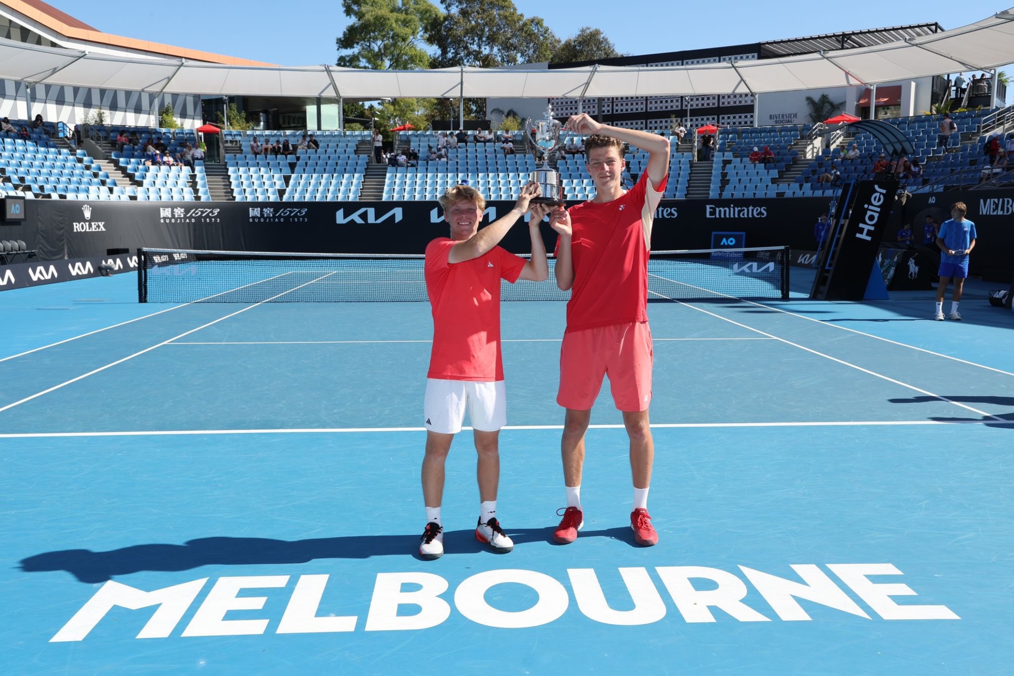 Open Australia: El americano Max Exsted, de la Rafa Nadal Academy ...