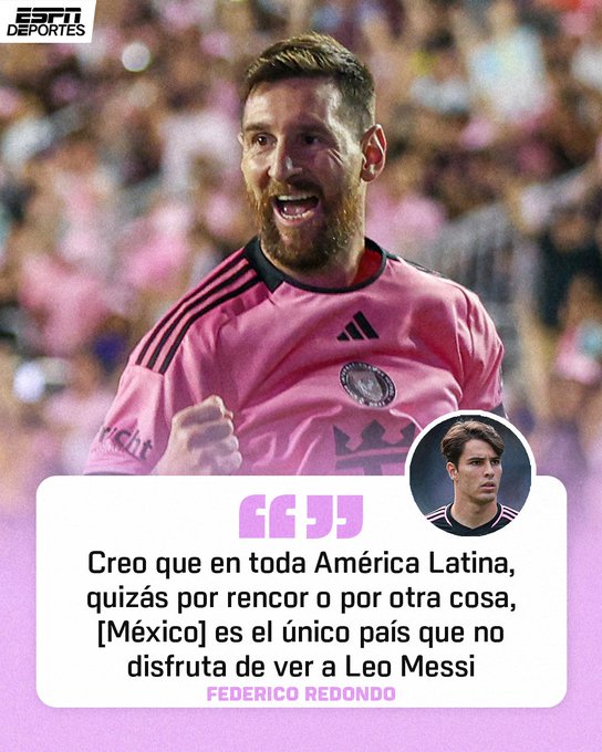 Fede Redondo, hijo de Fernando Redondo, critica a México: "Es el único ...