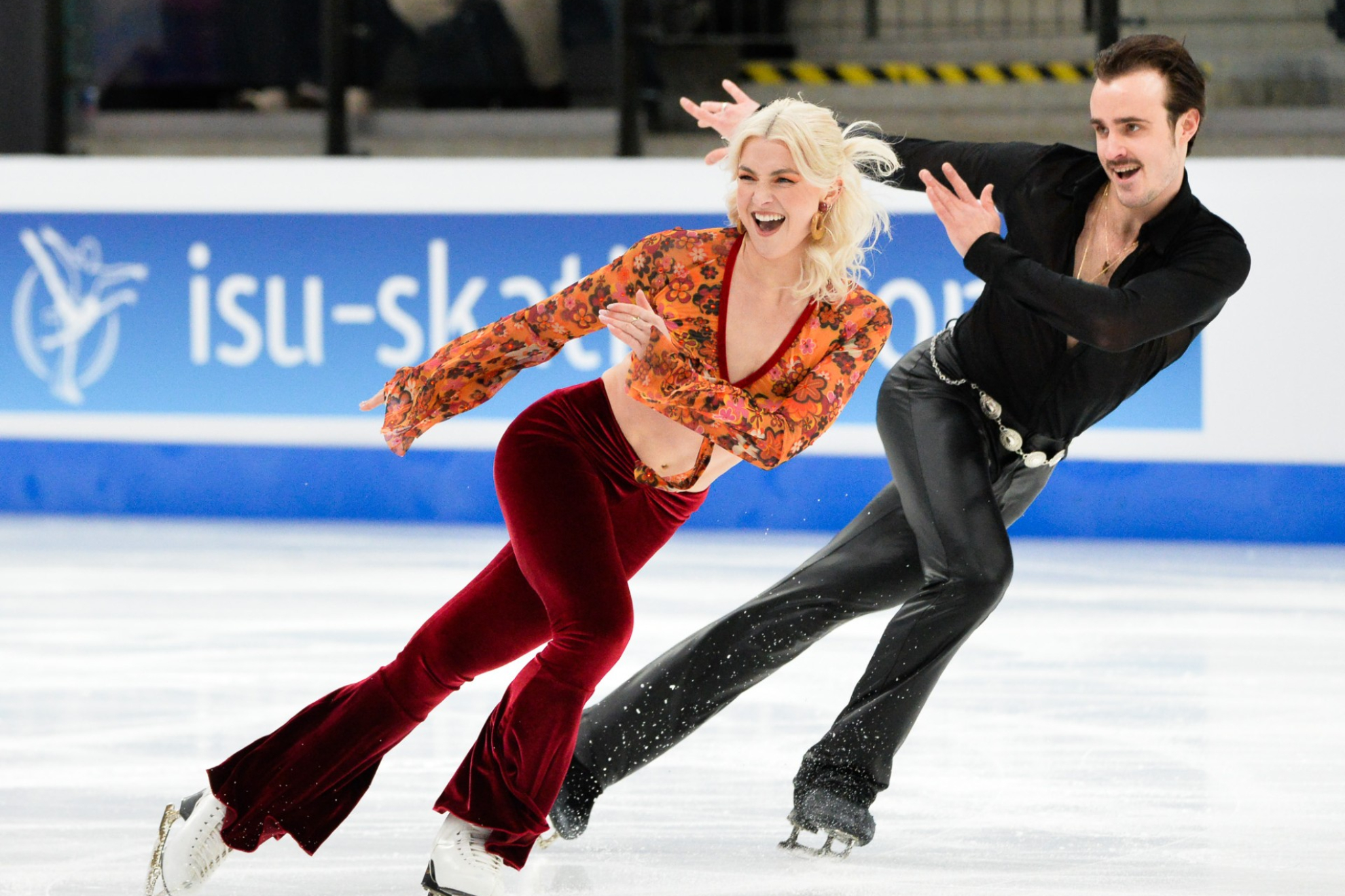 Olivia Smart y Tim Dieck, séptimos tras la danza rítmica, sueñan con ...