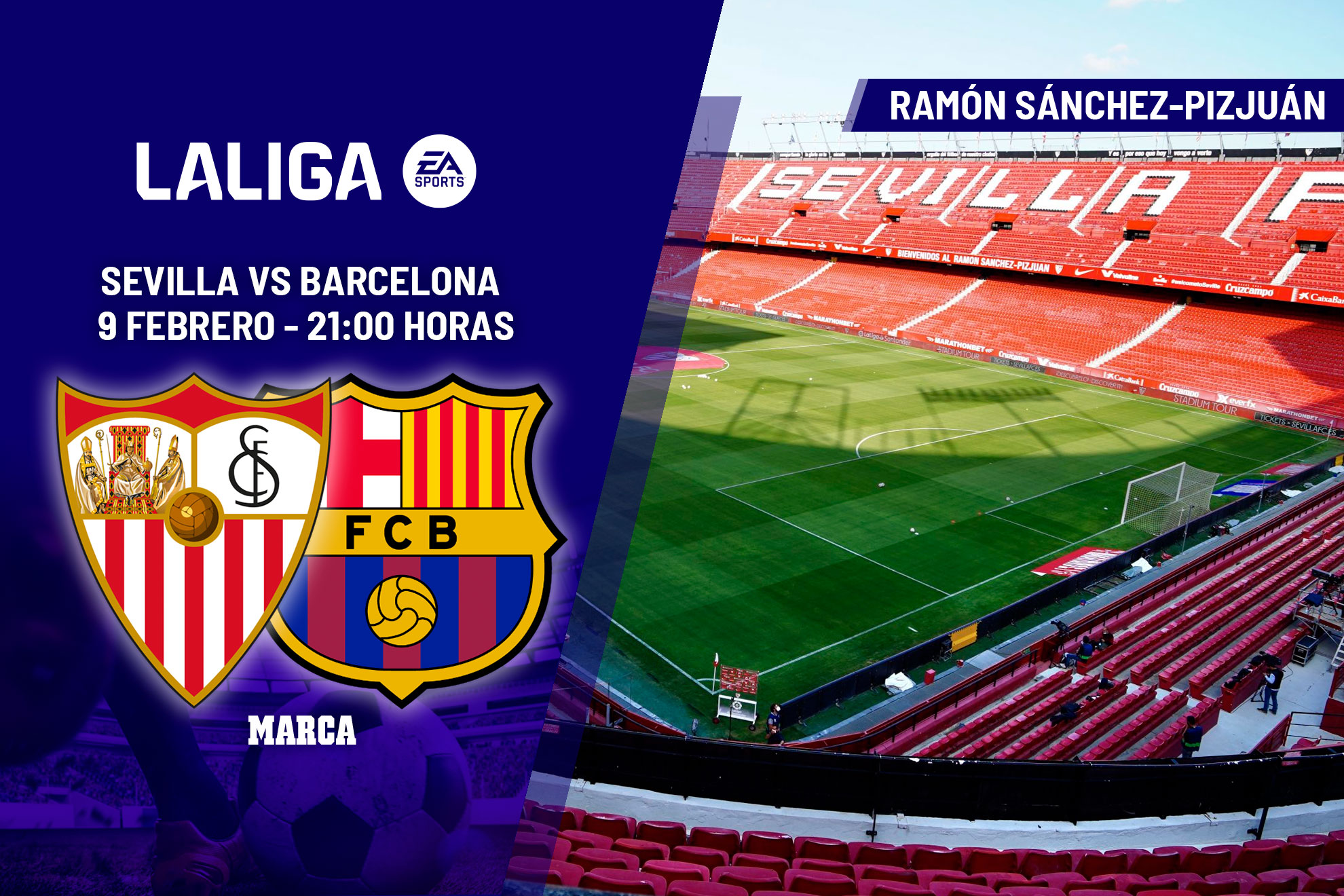 Sevilla - Barcelona: horario y dónde ver en TV el partido de LaLiga EA ...