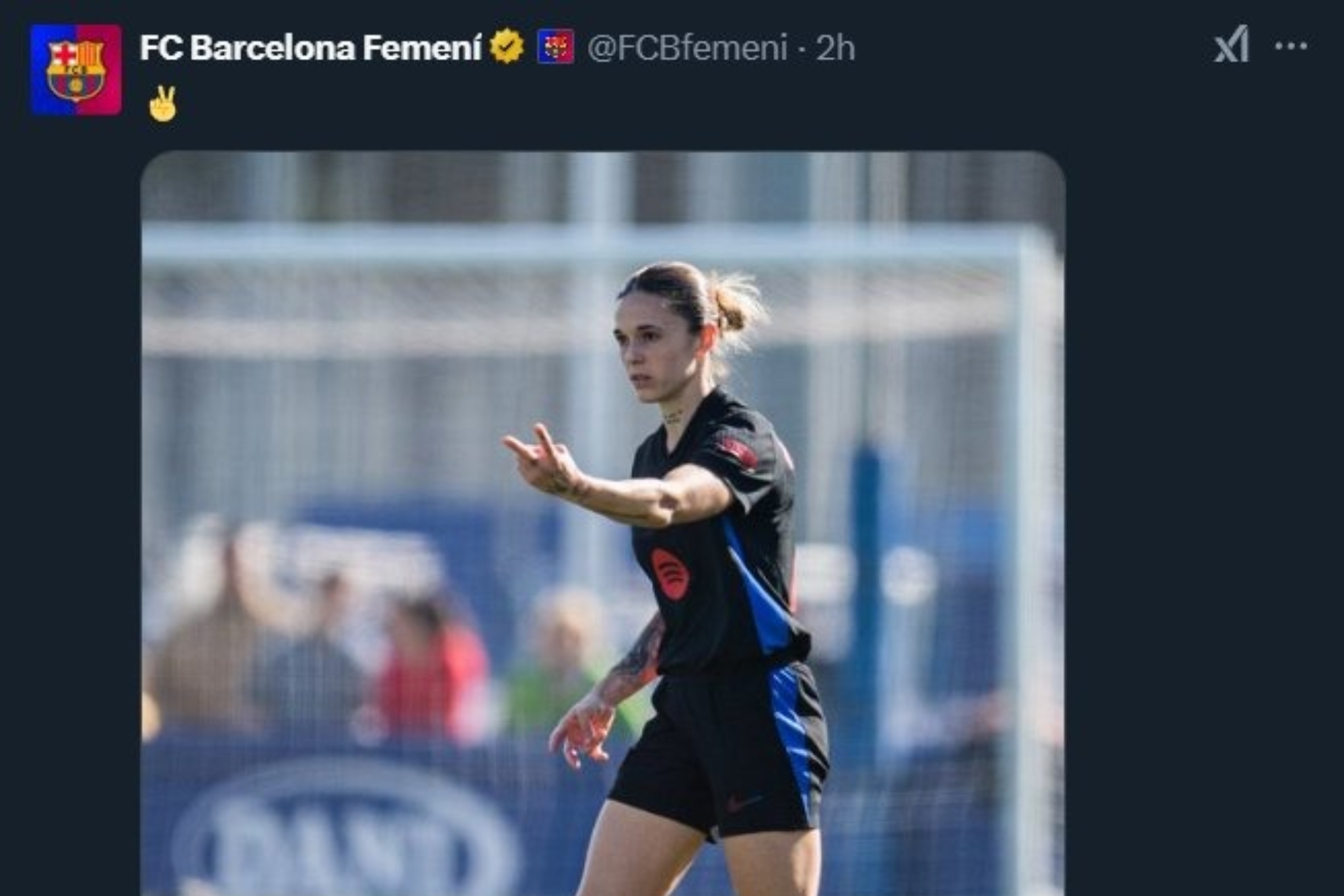 El tweet de Mapi León que el Barcelona borró en mitad de la polémica ...