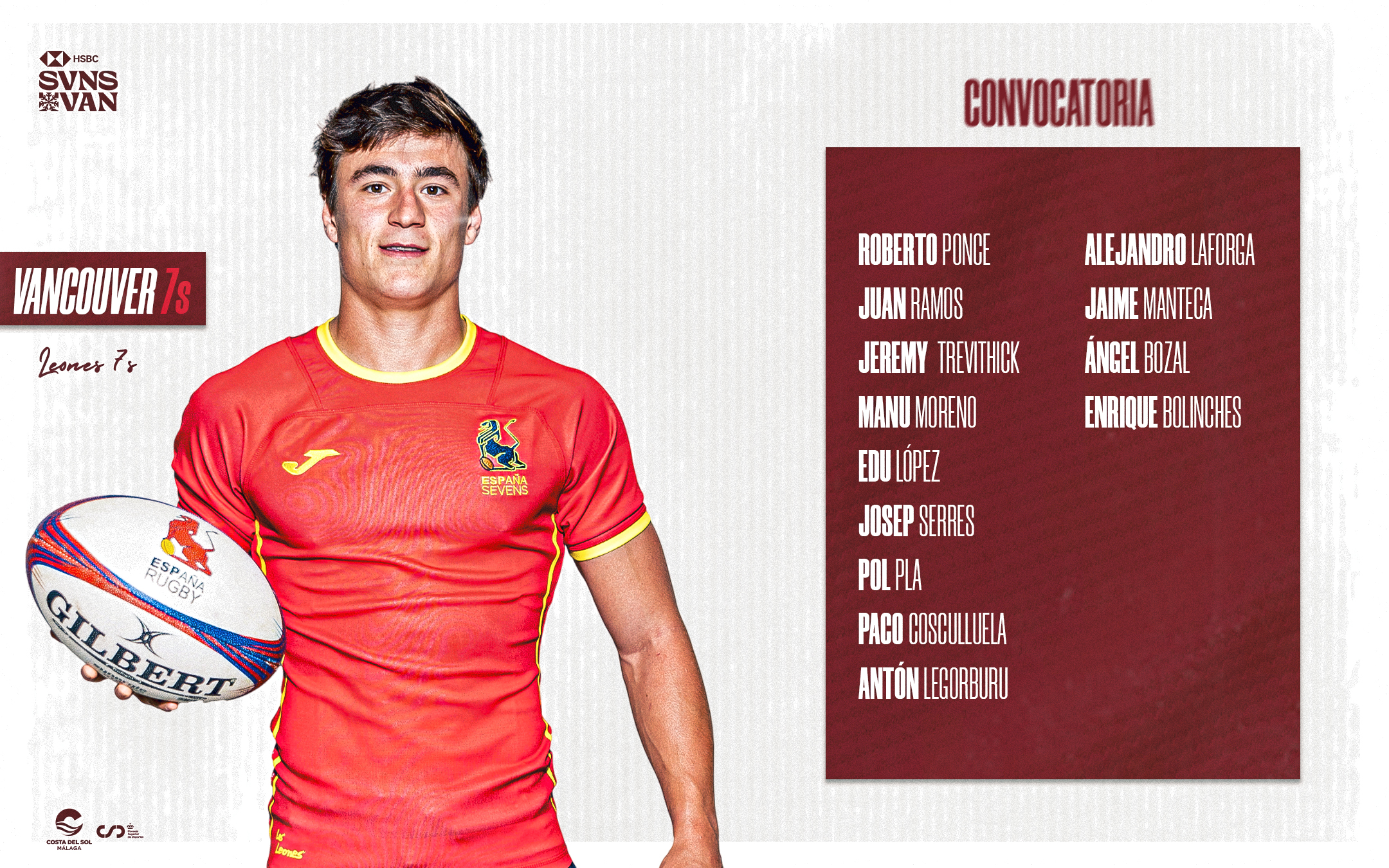 España ya tiene equipos para las Series Mundiales de Vancouver