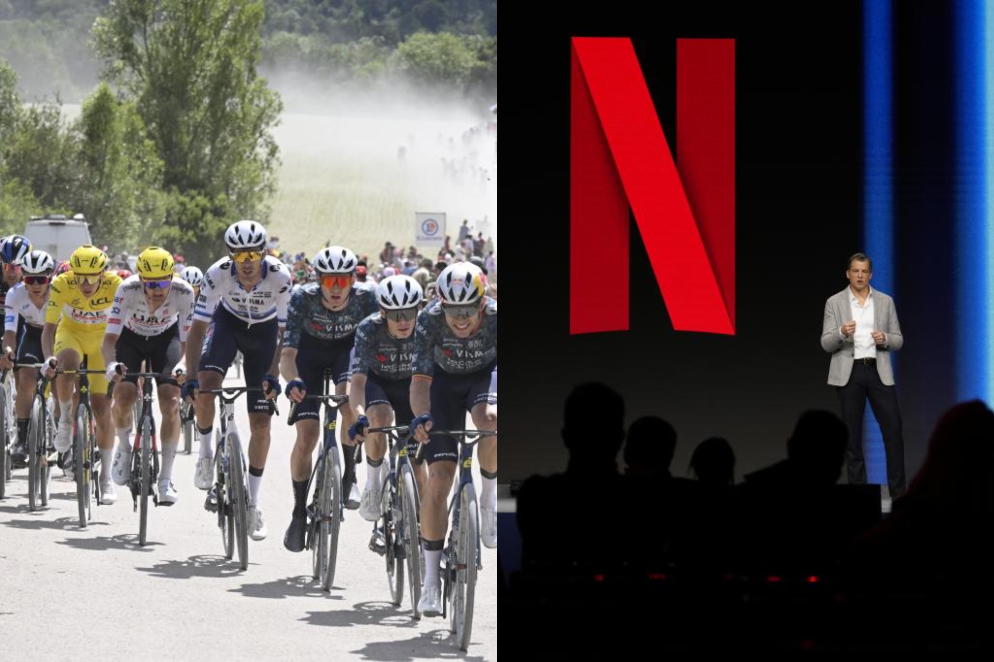 ¡Drama en la pantalla! El Tour de Francia se queda sin Netflix en plena ...