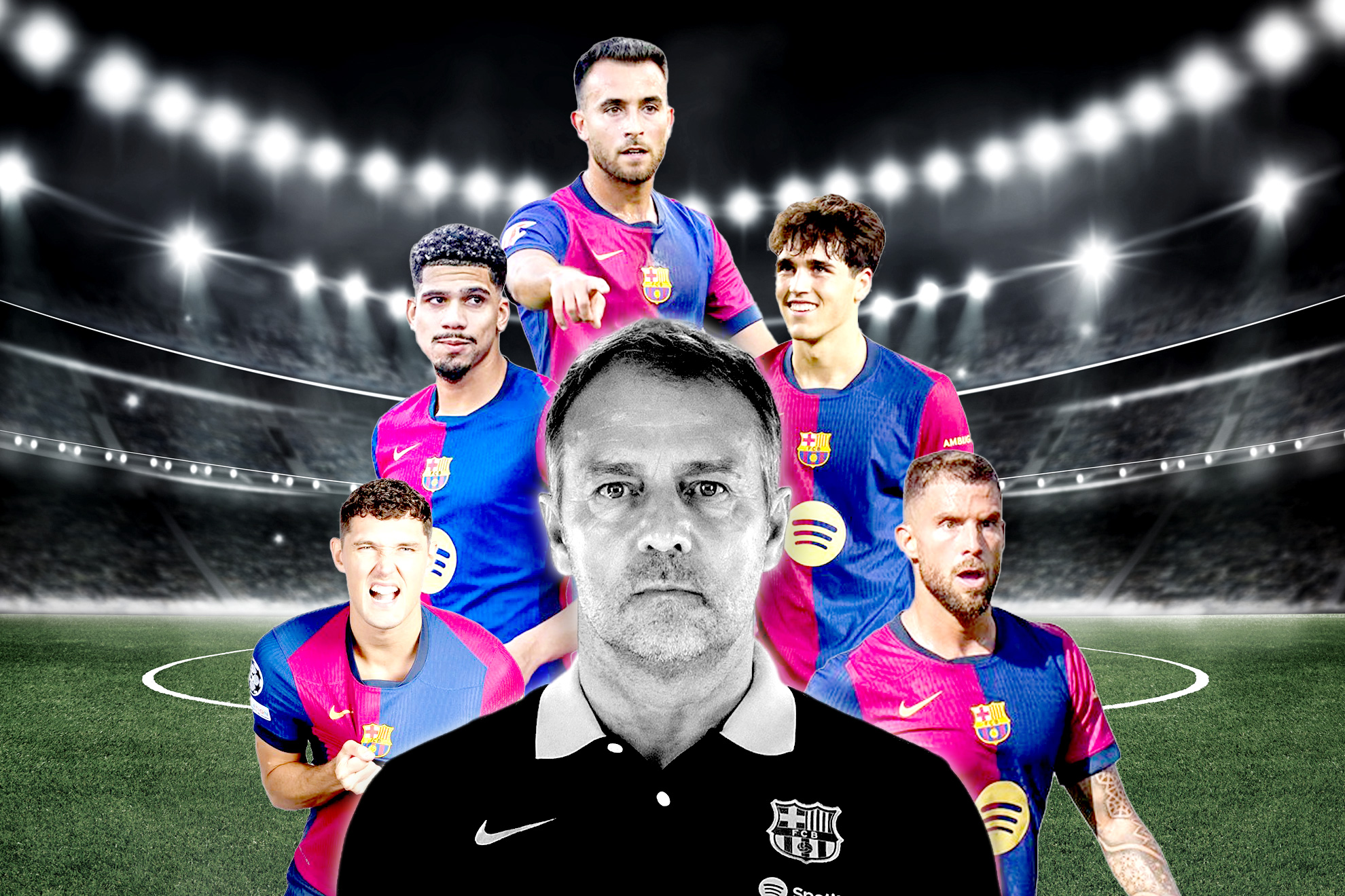 La guerra de los centrales en el Barça