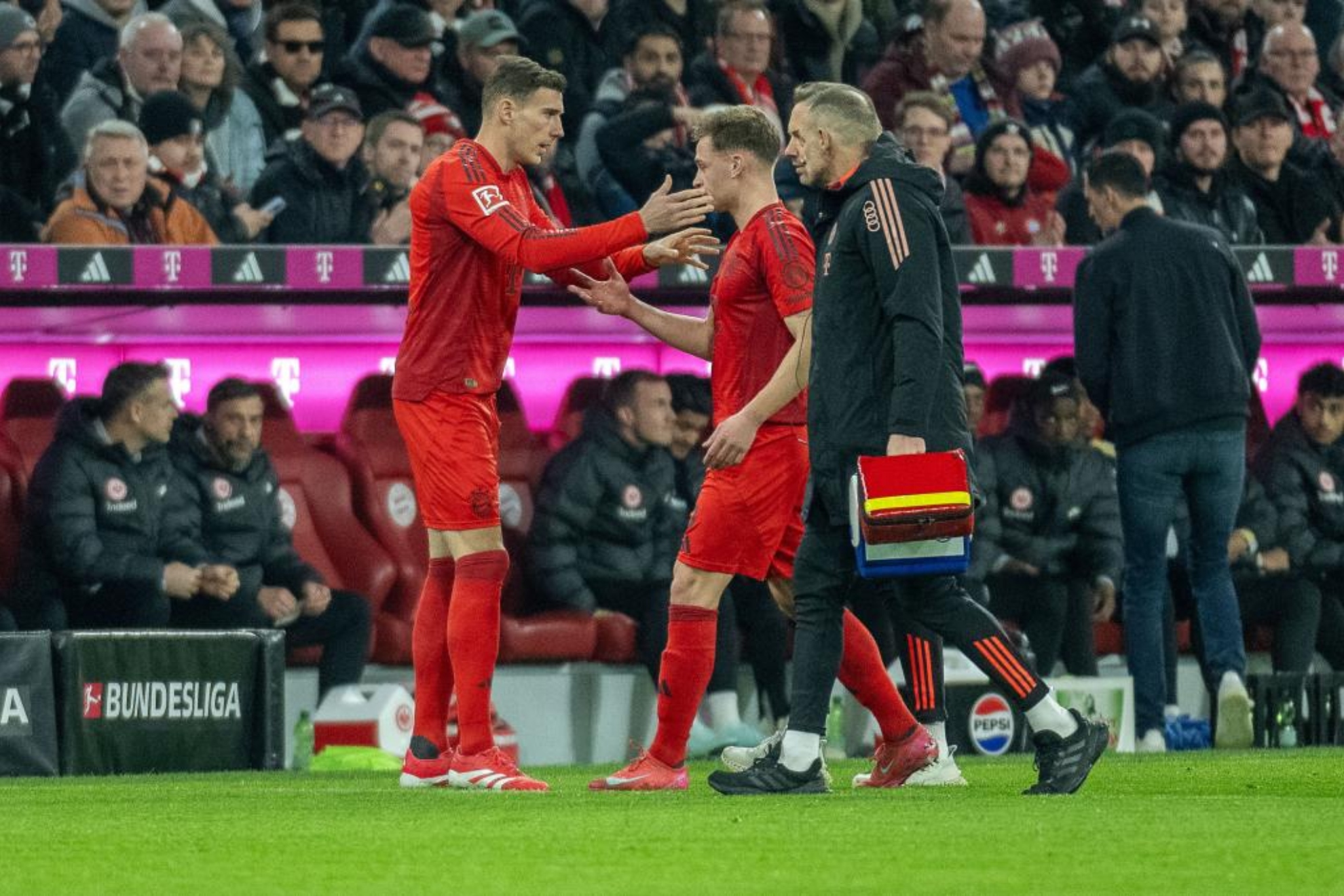 Kimmich se rompe después de ¡54 partidos! jugándolo todo... pero ya ...