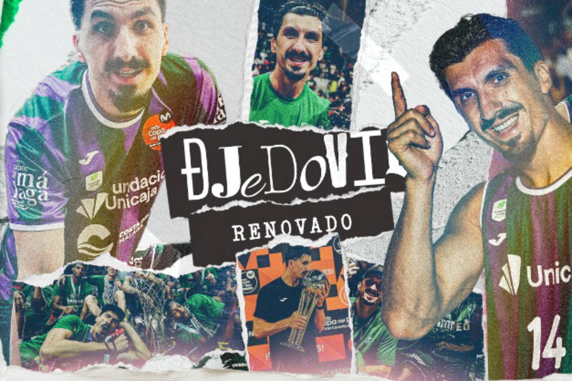 El Unicaja amplía un año el contrato de Djedovic