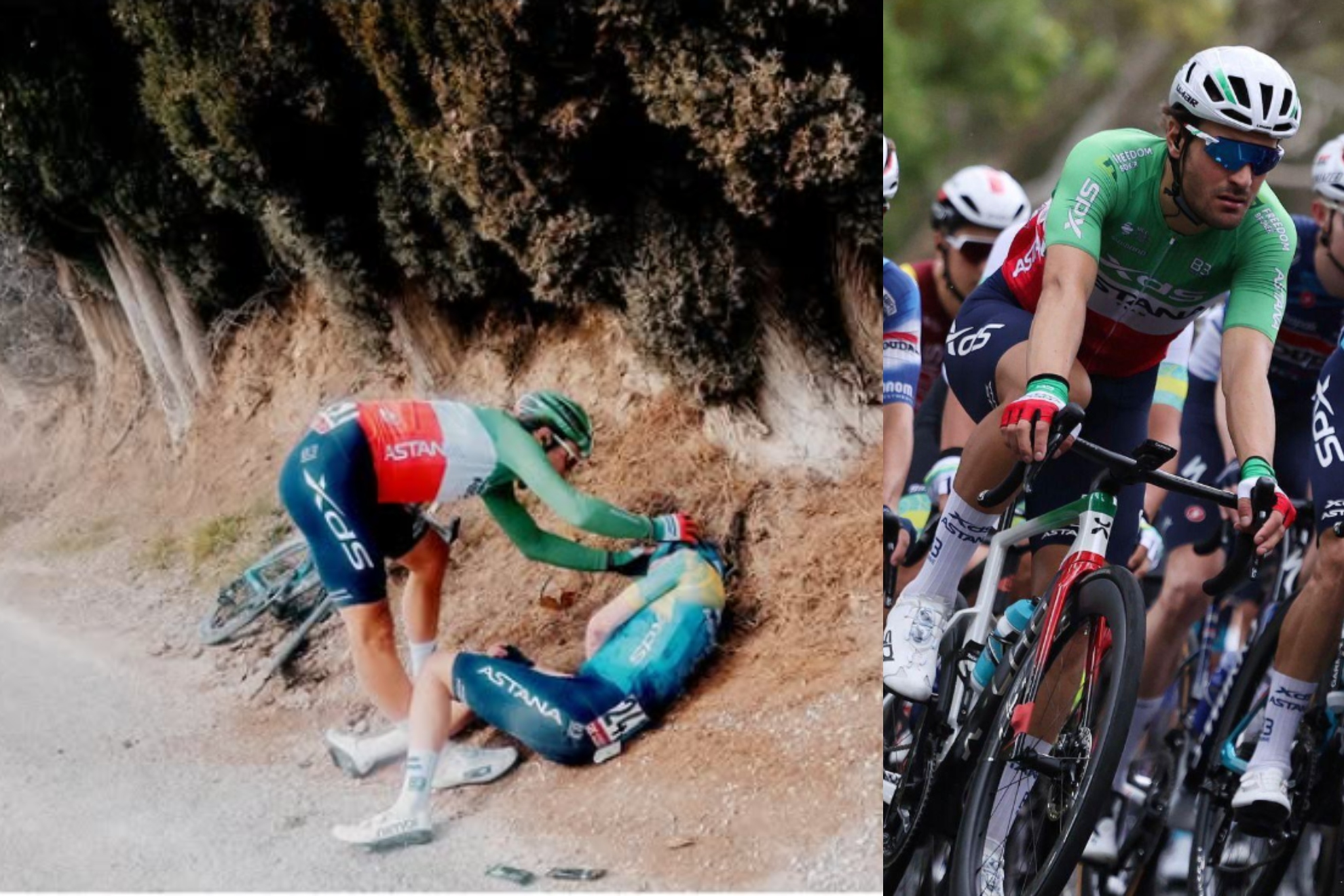 La Strade Bianche en una sola imagen: la instantánea que capturó la ...