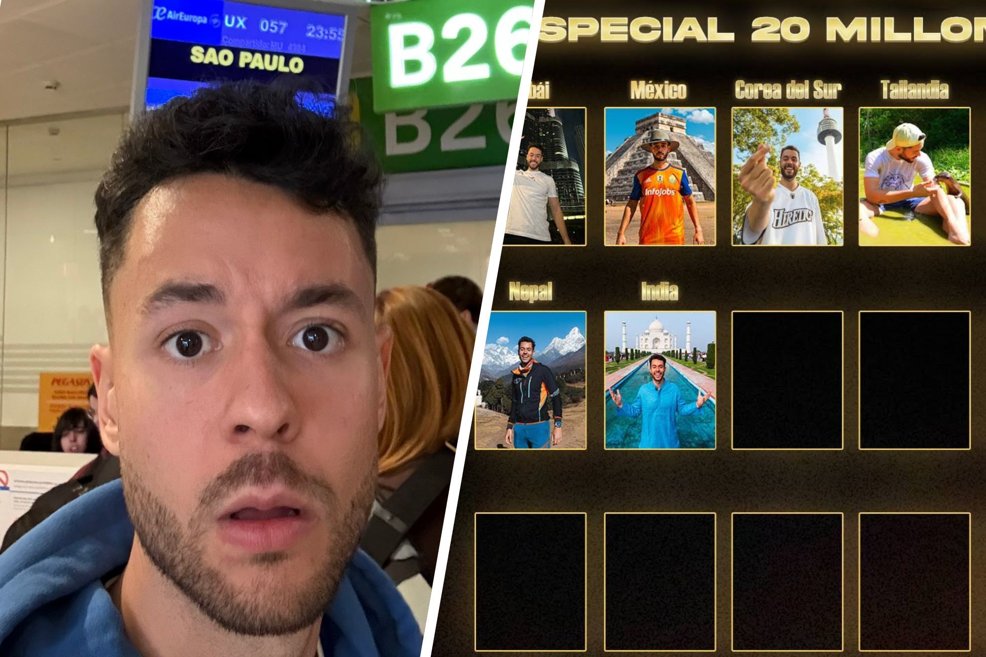 TheGrefg vuelve a hacer las maletas: Este es su nuevo viaje por el ...