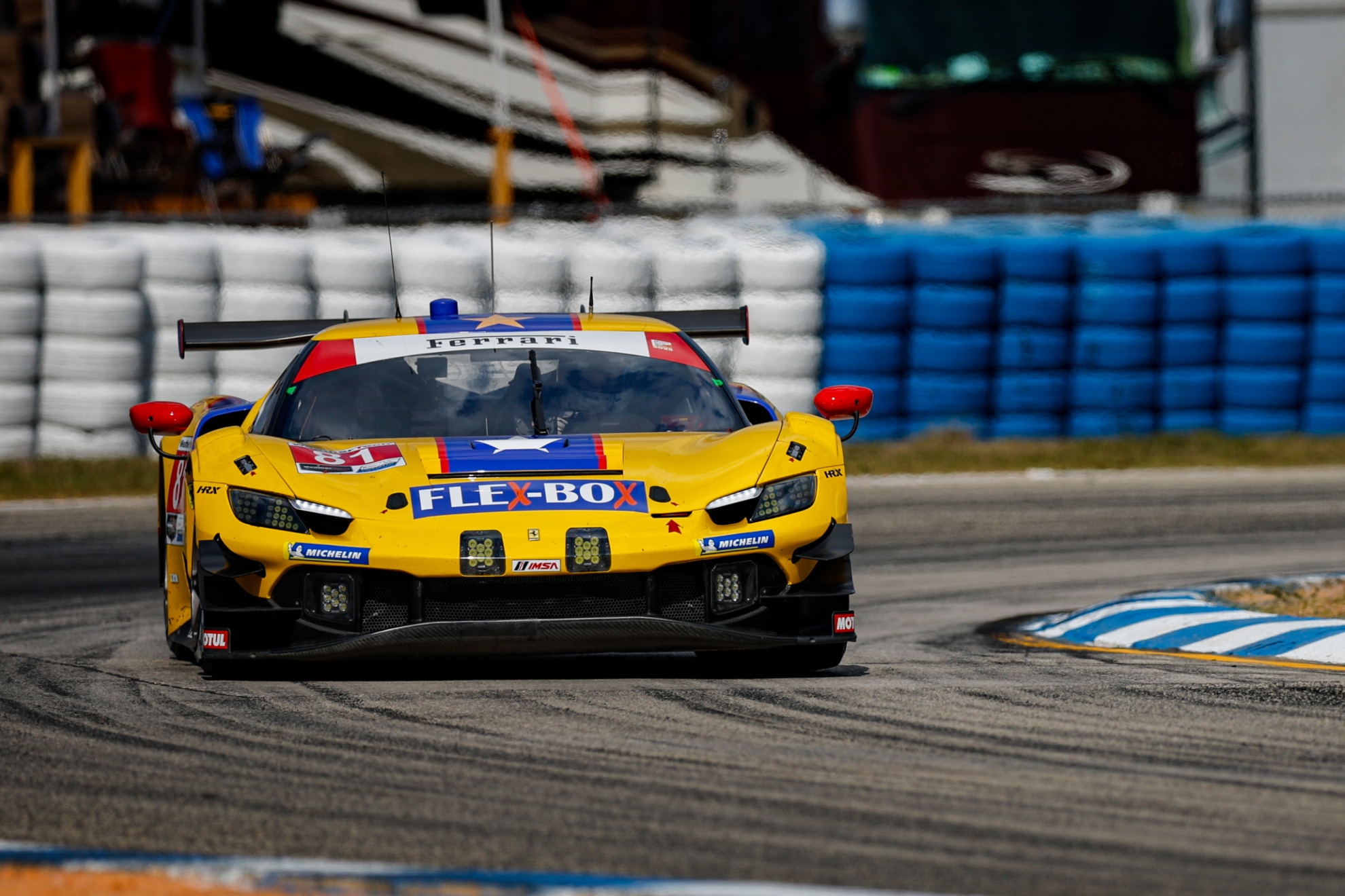 Albert Costa, a ritmo de pole en Sebring