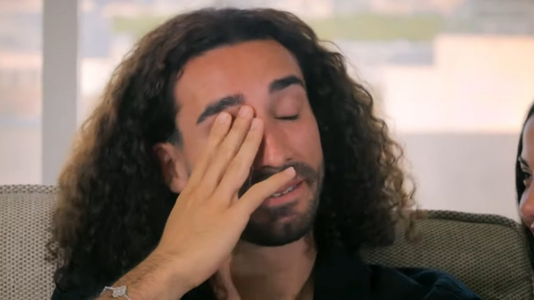 Marc Cucurella rompe a llorar con su pareja en el reality íntimo de las ...