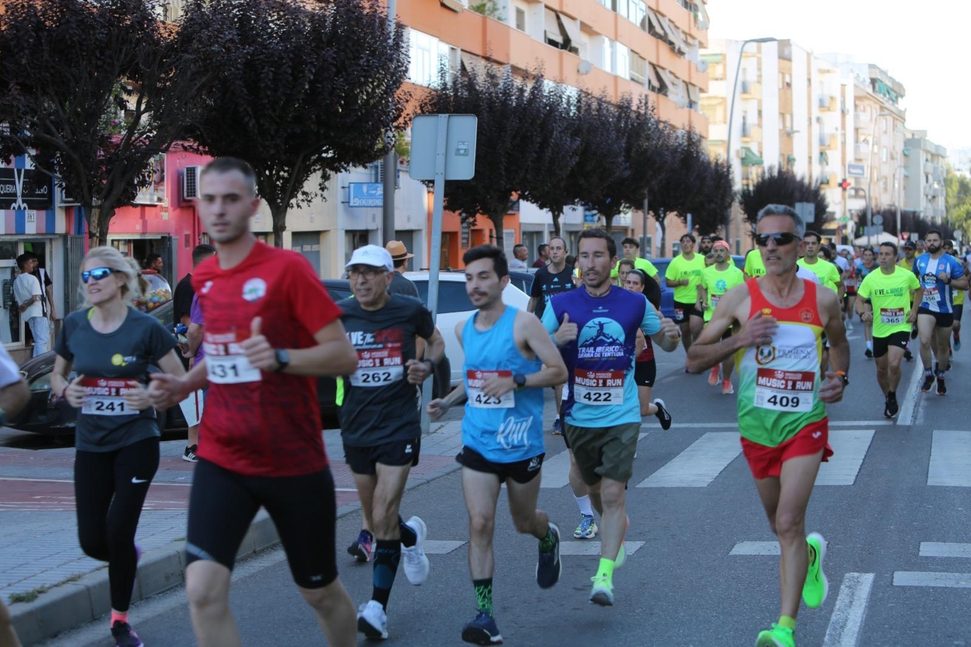 Éxito absoluto de la Music Run en Almendralejo, apadrinada por MARCA