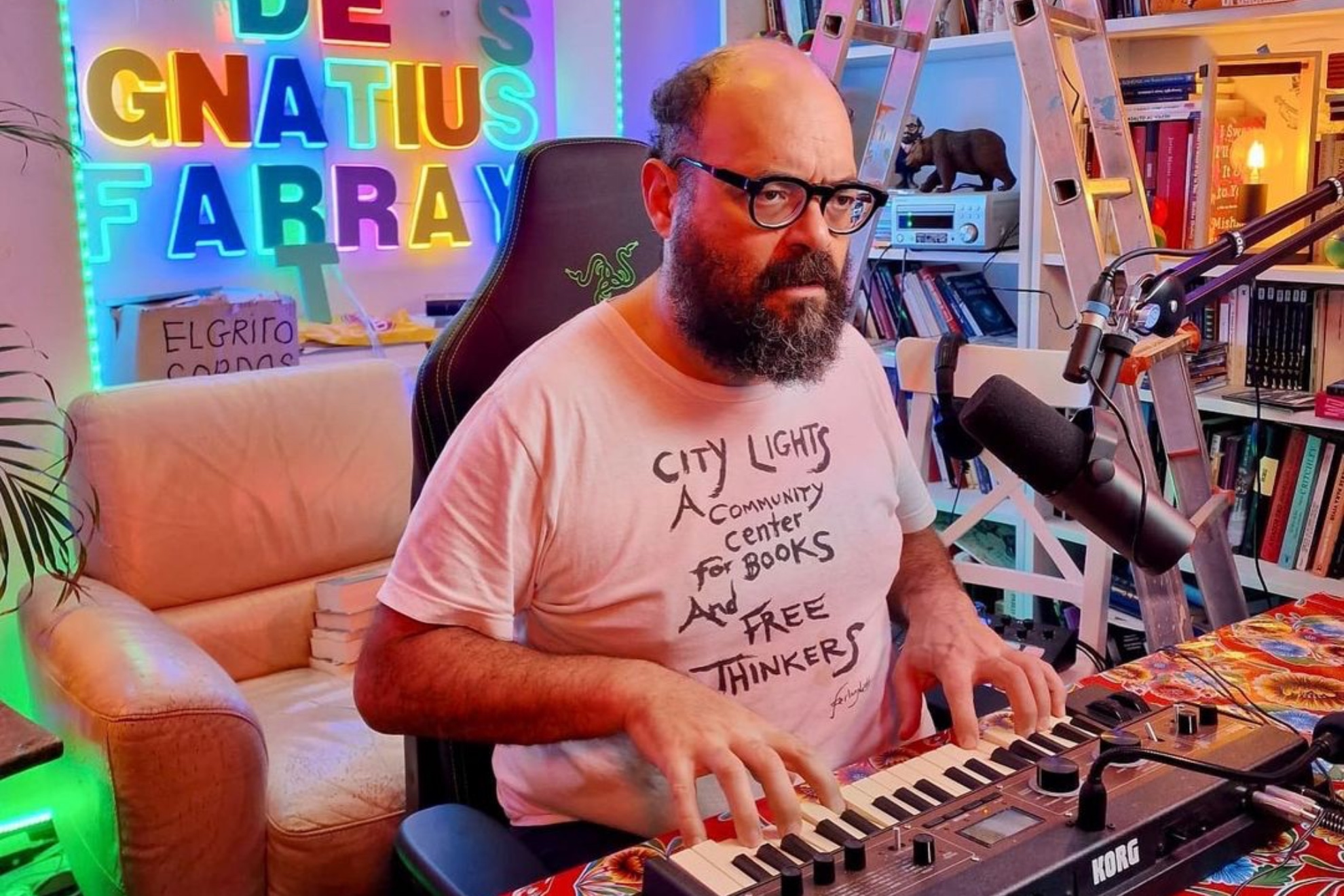 Ignatius Farray y la discusión con dos personas en su show: "Ahora ...