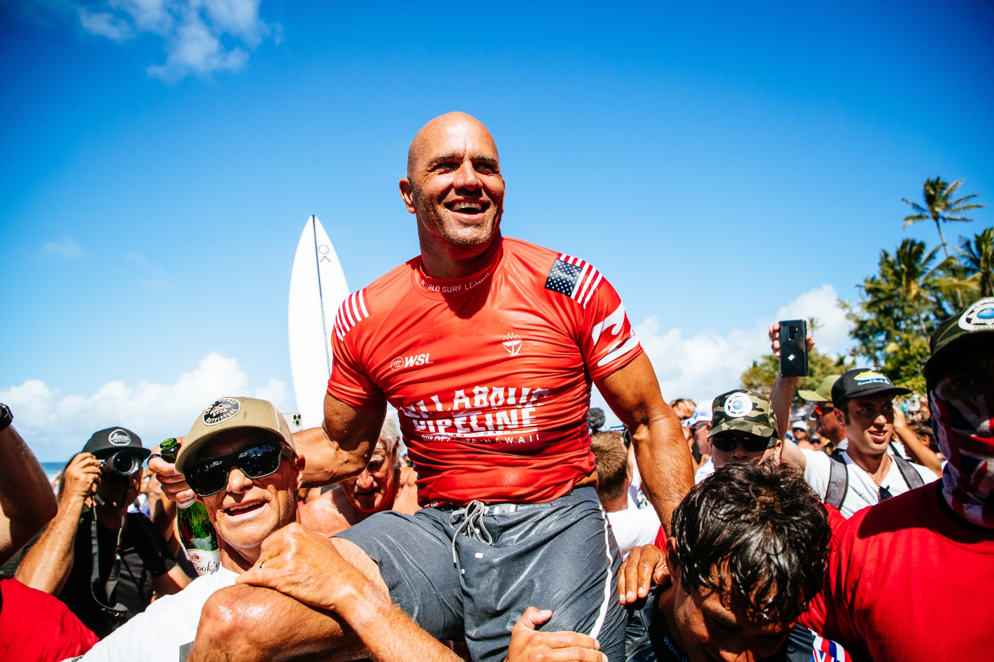 Kelly Slater, leyenda del surf: "Mantente joven, no tengas prisa"