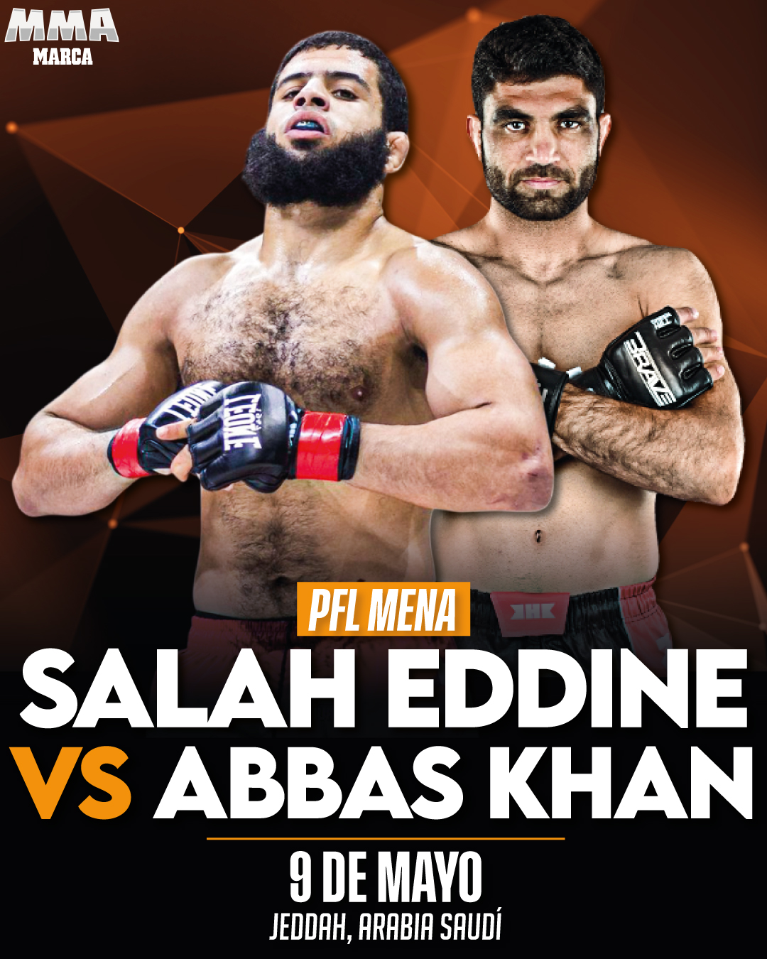 El camino de Salah Eddine al título de PFL Mena ya está trazado