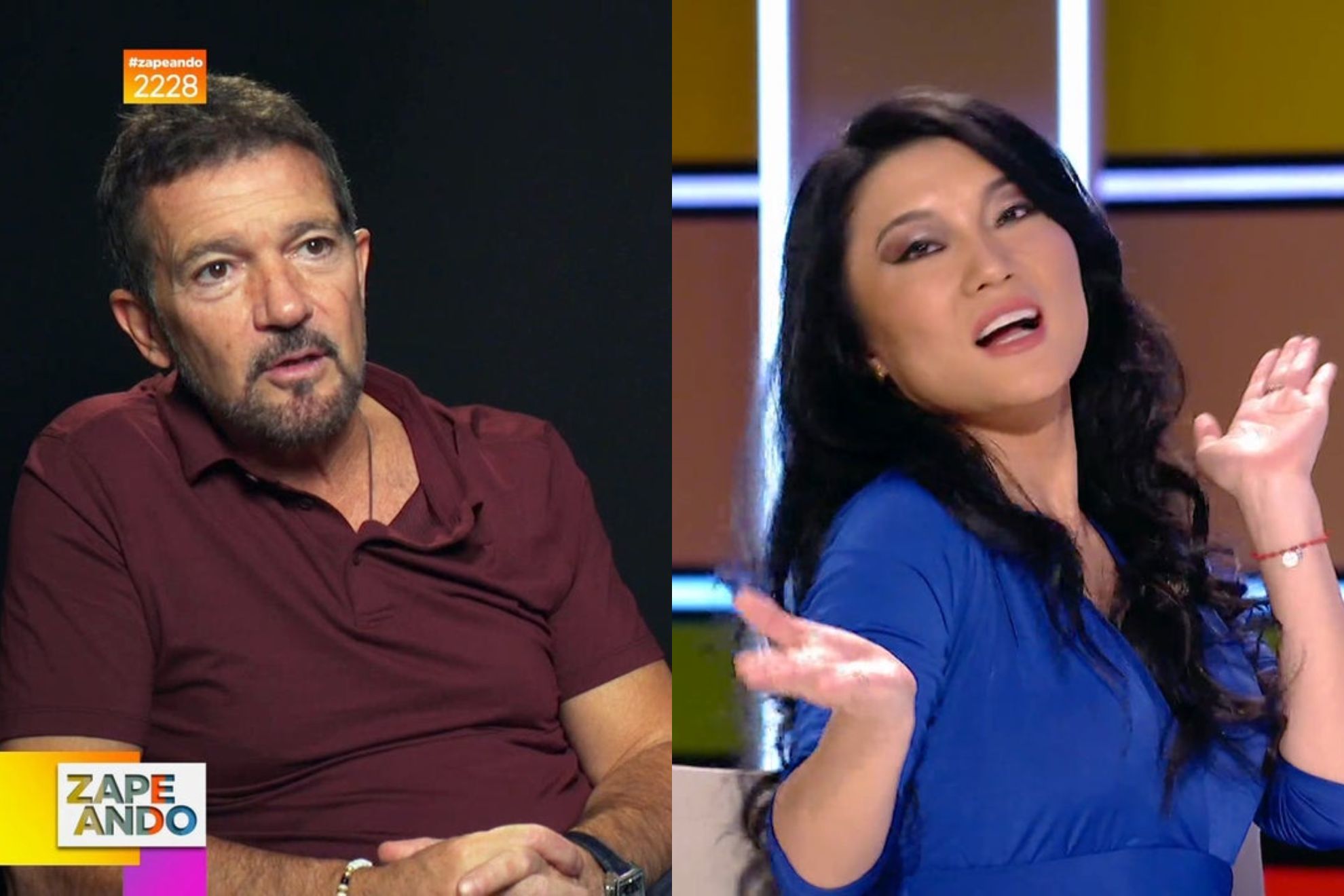 Jiaping explica cómo es el 'Día del soltero' en China, junto a Antonio Banderas: "He estado ...