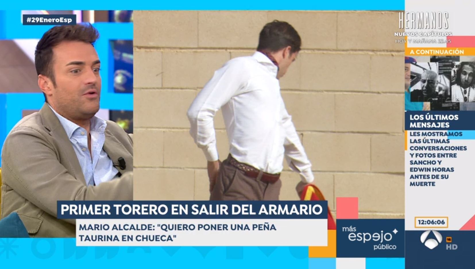 Mario Alcalde, el torero pansexual, promete usar "banderillas LGTBI ...