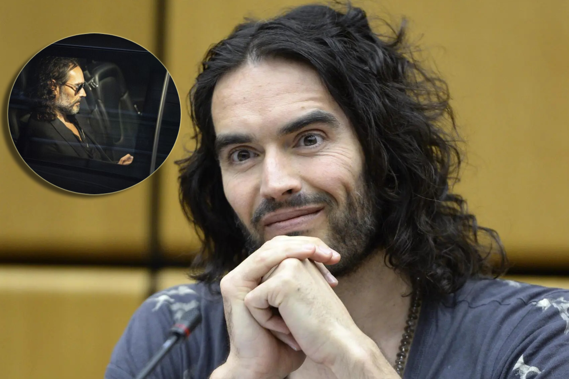 El actor británico Russell Brand, acusado de violación y agresión a ...