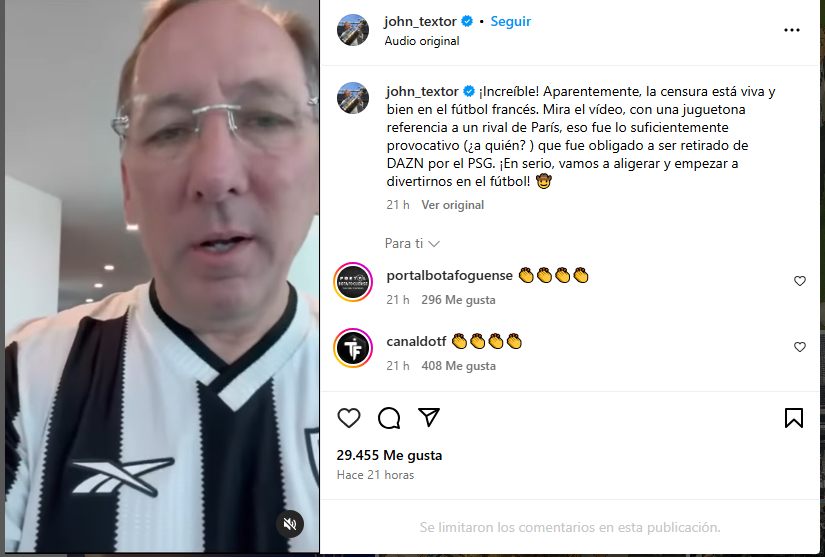 John Textor vuelve a la carga contra el PSG: "Jugaremos contra un ...