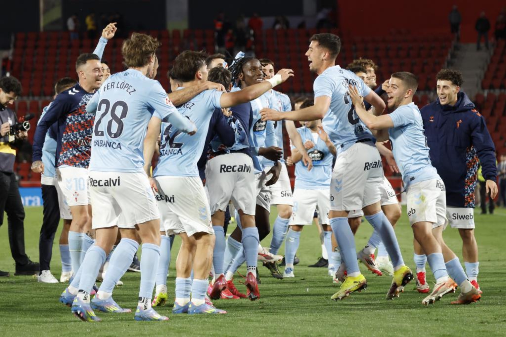 El Celta mejora notablemente sus números como visitante