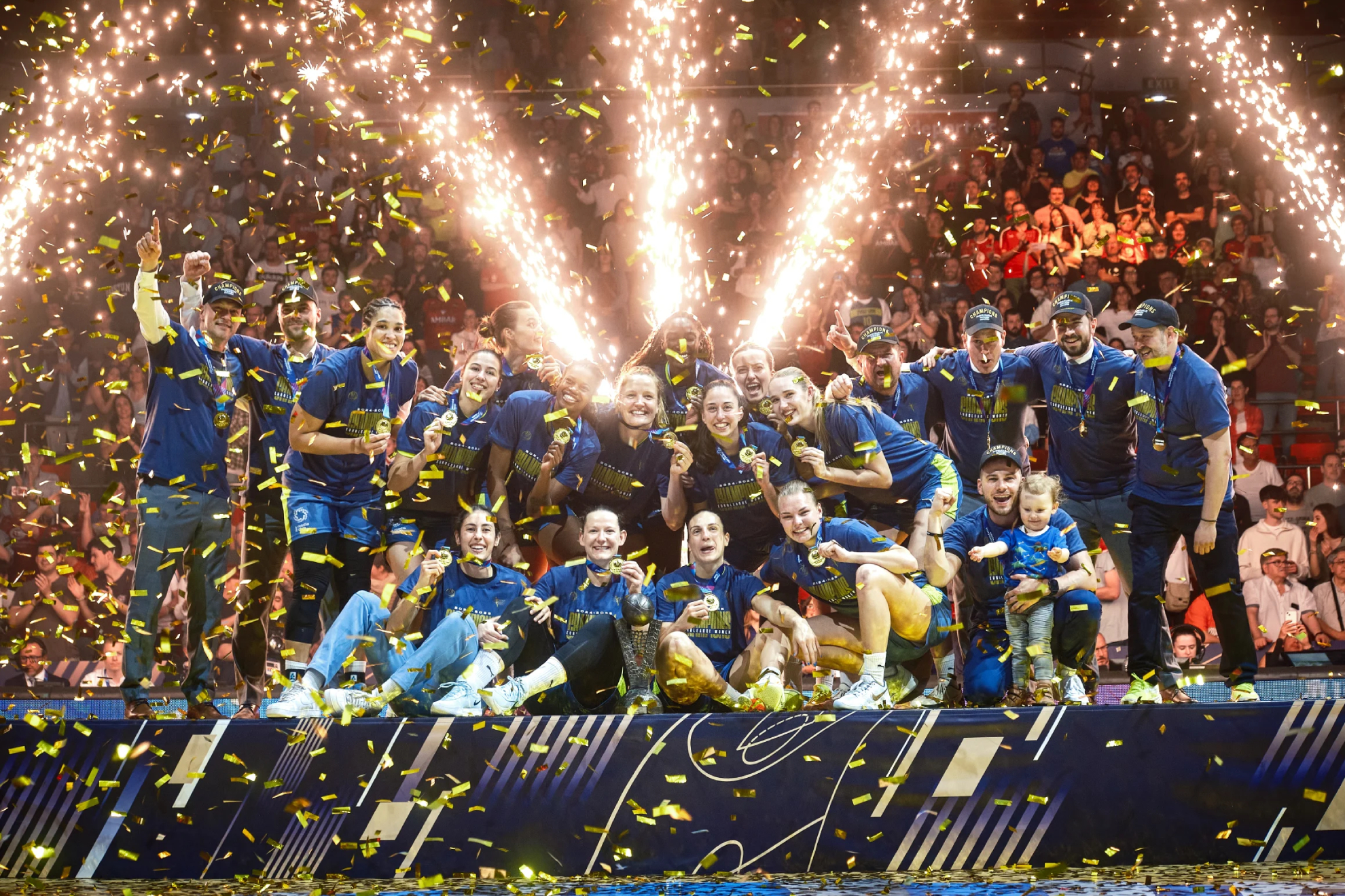 El USK Praga vuelve a tocar el cielo con su segunda Euroliga