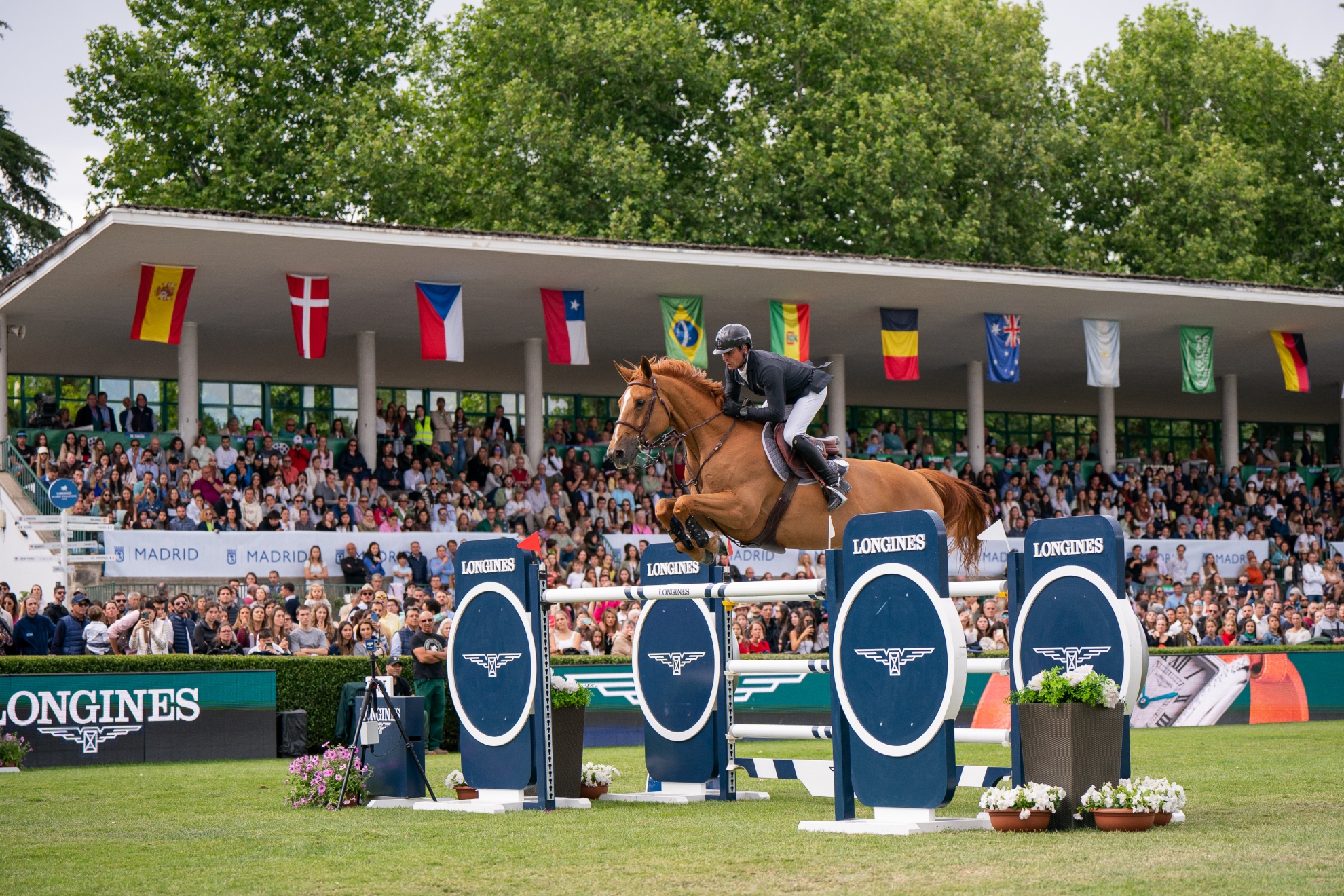 Un cartel inmejorable en el Longines Champions Global Tour de Madrid