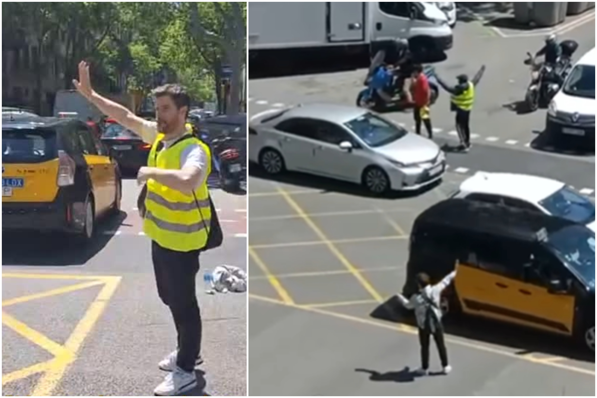 Un profesor de 'OT' dirigió el tráfico durante seis horas en el apagón ...