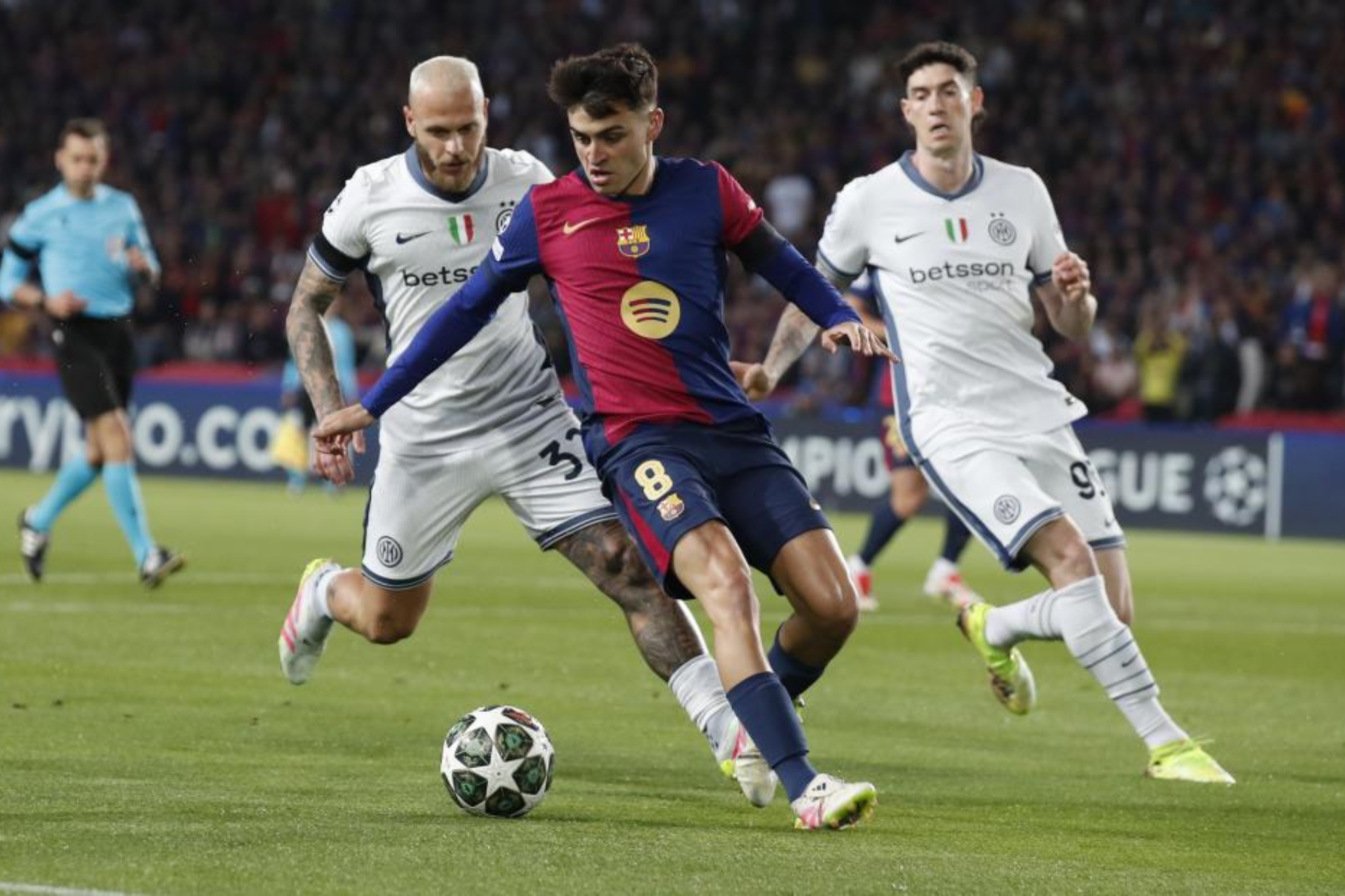 Uno a uno del Barcelona vs Inter de Milán: El Barça de Pedri