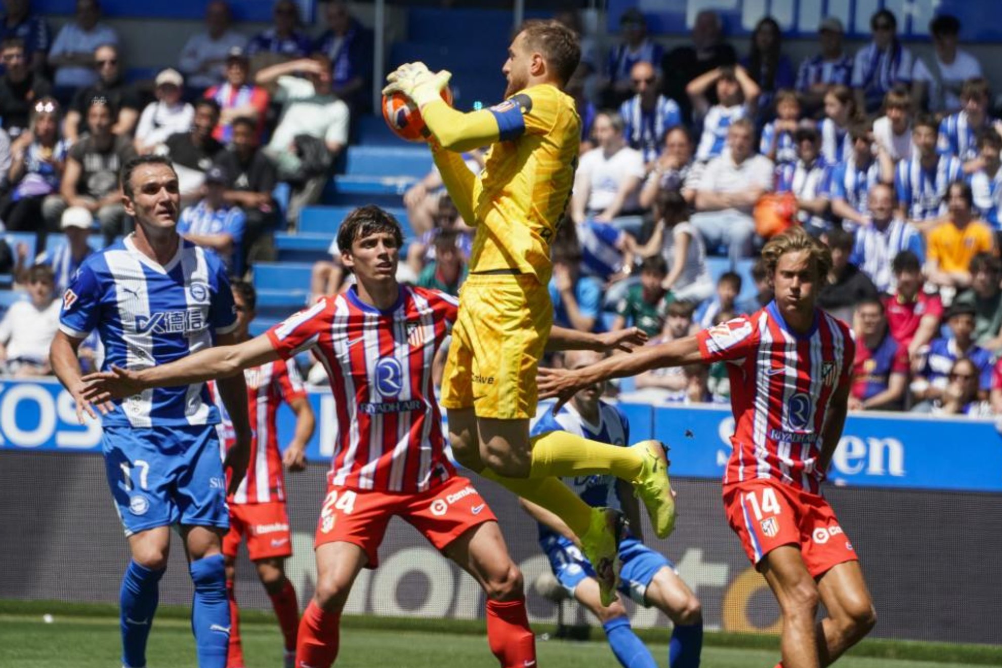 Oblak aún juega su Liga