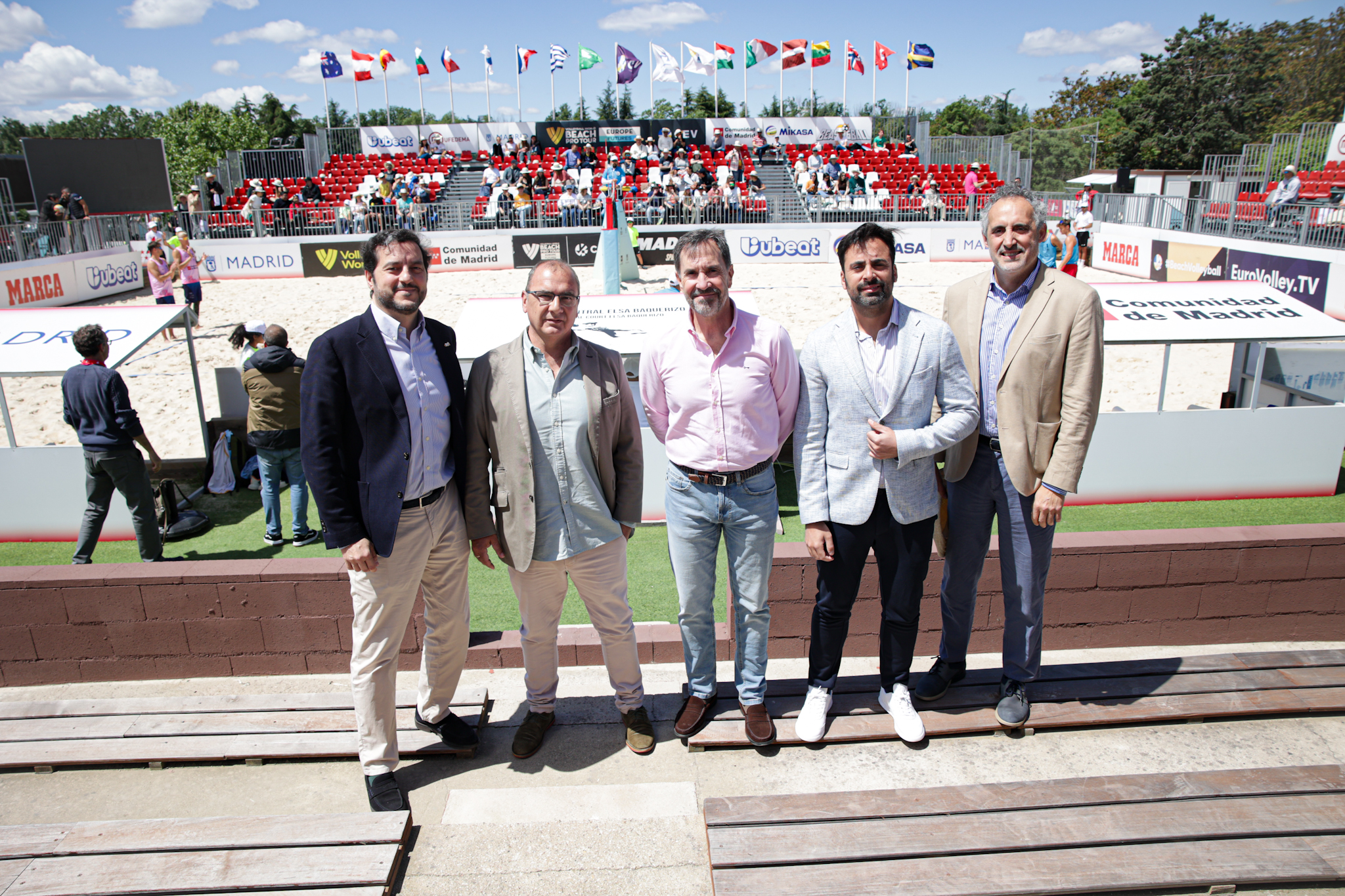 Trousil y Dzavoronok, campeones en el Beach Pro Tour de Madrid 2025