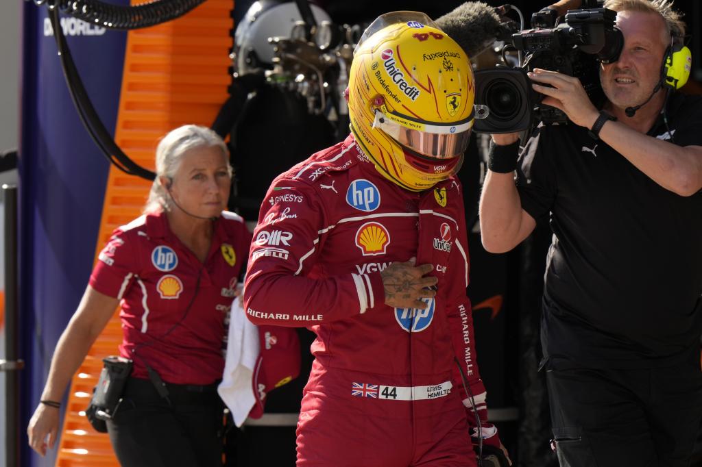 Ferrari naufraga frente a su afición