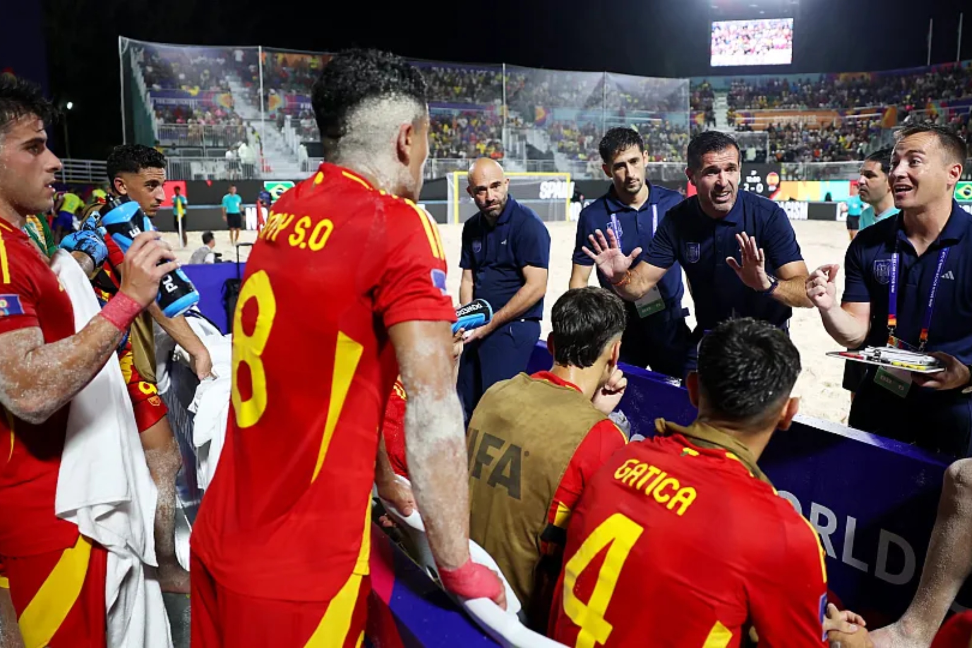 La selección española de fútbol playa, protagonista en la Euro Beach ...