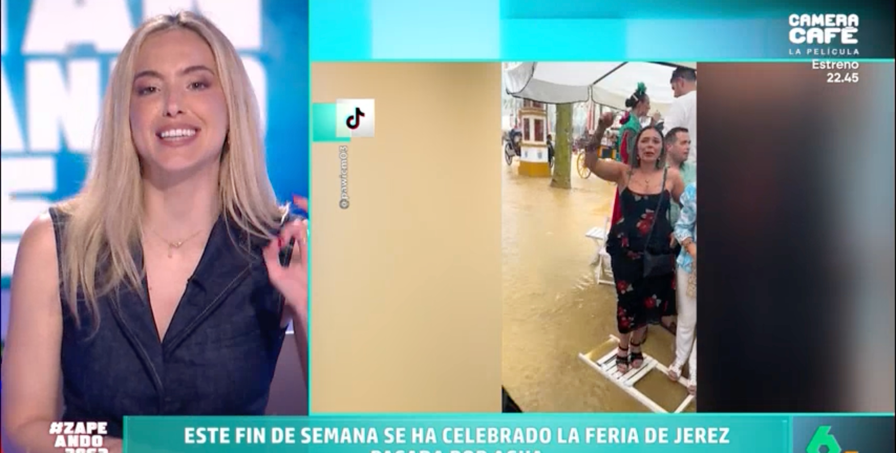 Isabel Forner, tras ver las inundaciones en la Feria de Jerez: "Ahora ...