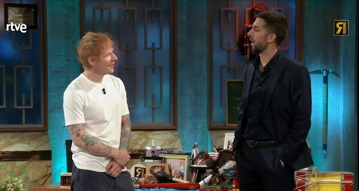 Ed Sheeran revela a Broncano el equipo español por el que siente ...