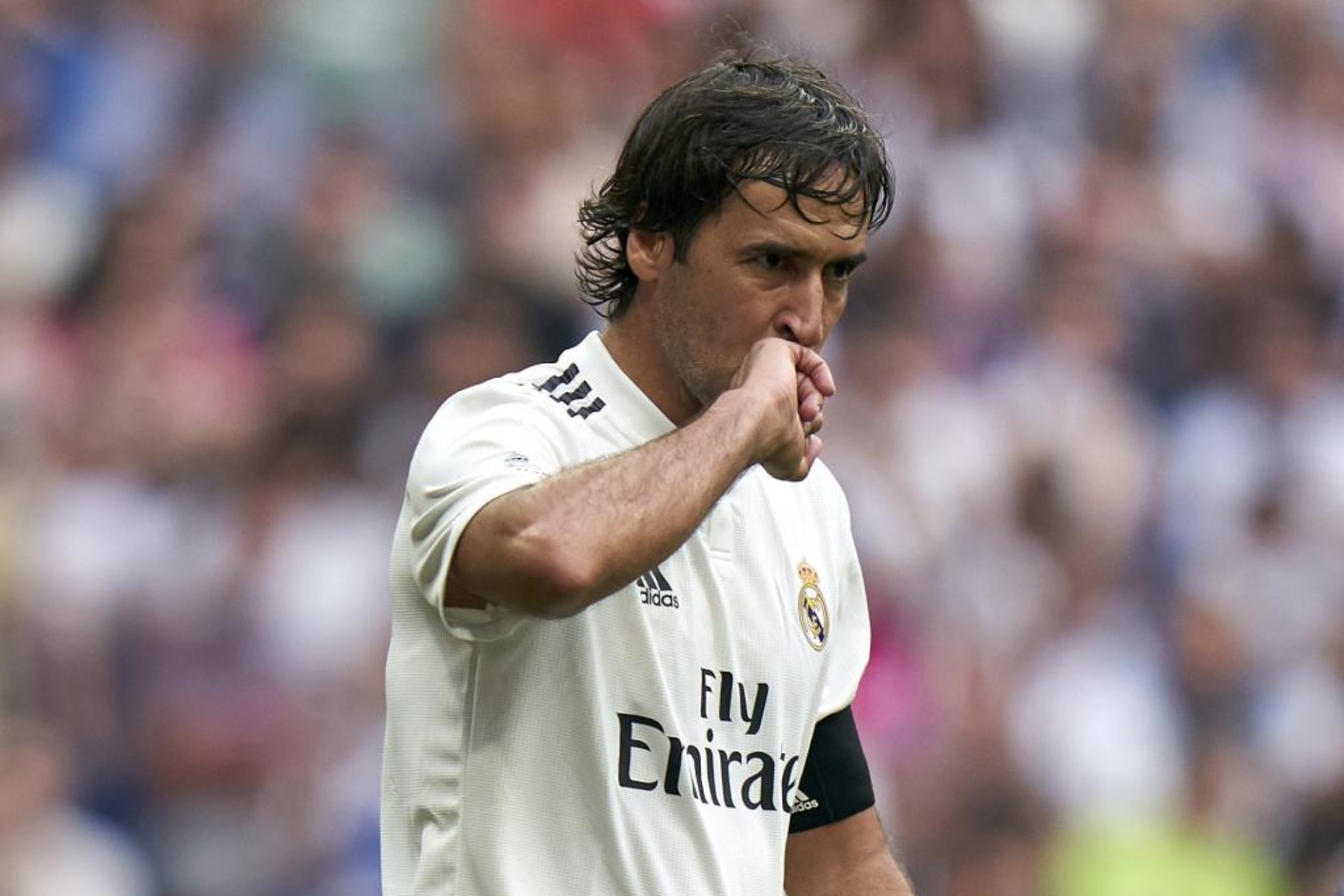 Raúl 'vuelve' al Madrid nueve días después