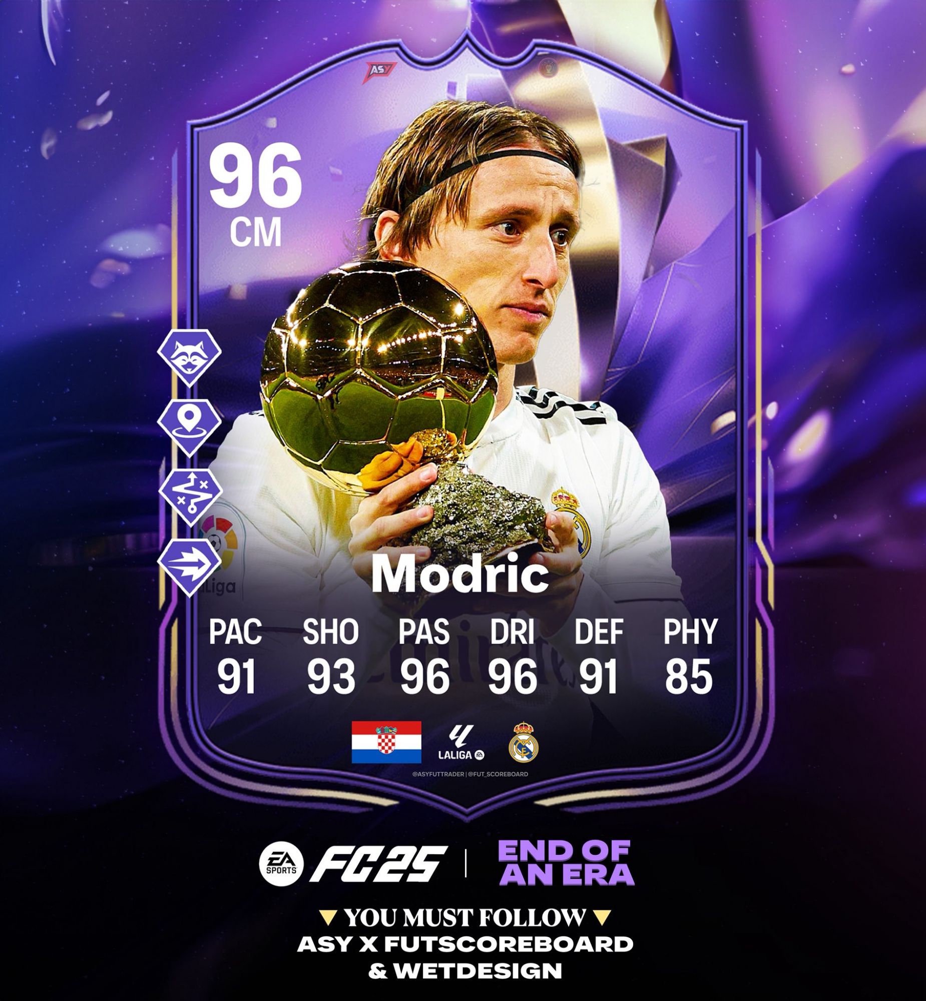 EA Sports despedirá la carrera de Luka Modric en el Real Madrid con una ...