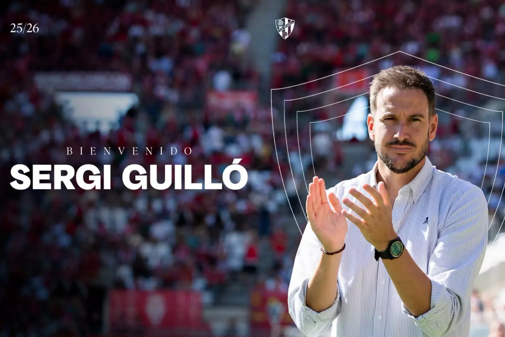 El Huesca confirma a Sergi Guilló como nuevo entrenador