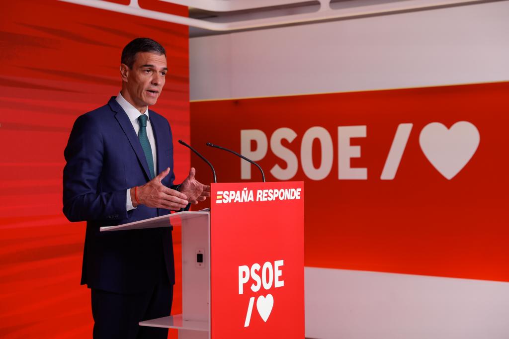 Pedro Sánchez descarta un adelanto electoral y reta a PP y Vox a ...