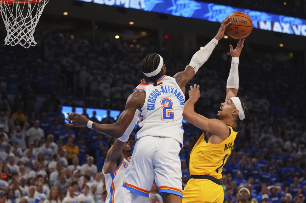 Jalen Williams (40) y Shai (31) dejan a los Thunder a un triunfo de su ...