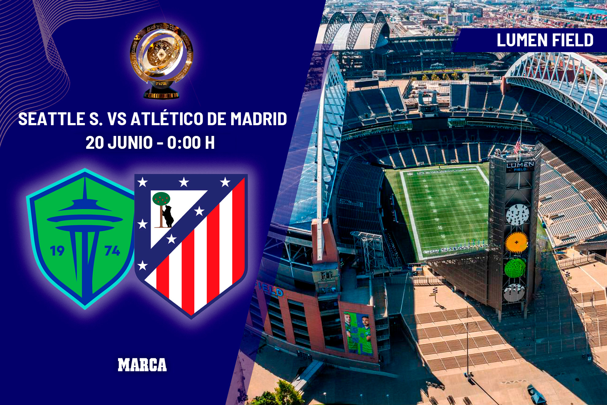 Seattle Sounders - Atlético: Ganar... y golear