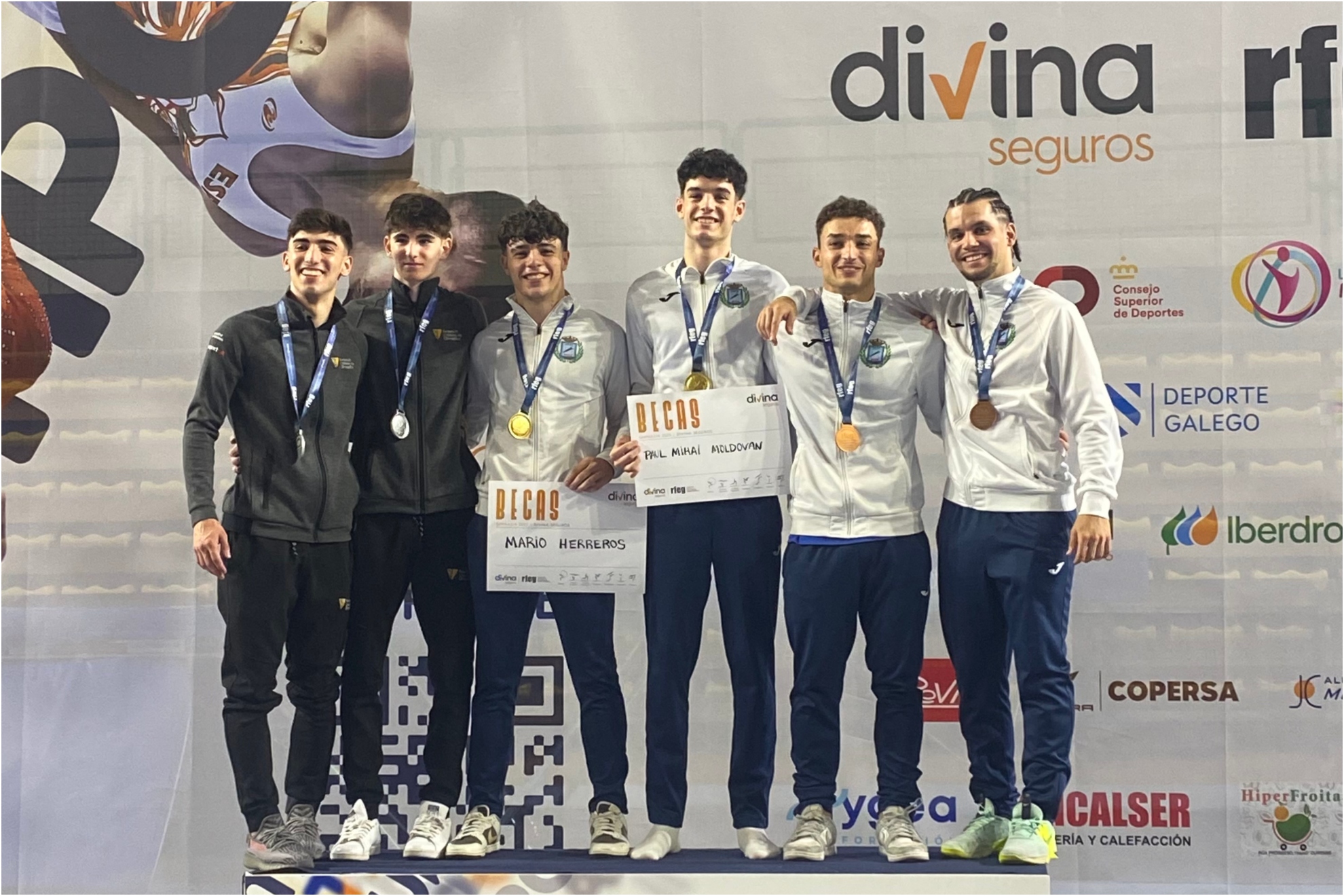 Mario Herreros y Paul Mihai Moldovan primeros campeones de España en ...