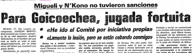 Goikoetxea - Maradona: la génesis del caso Williams y del choque ...