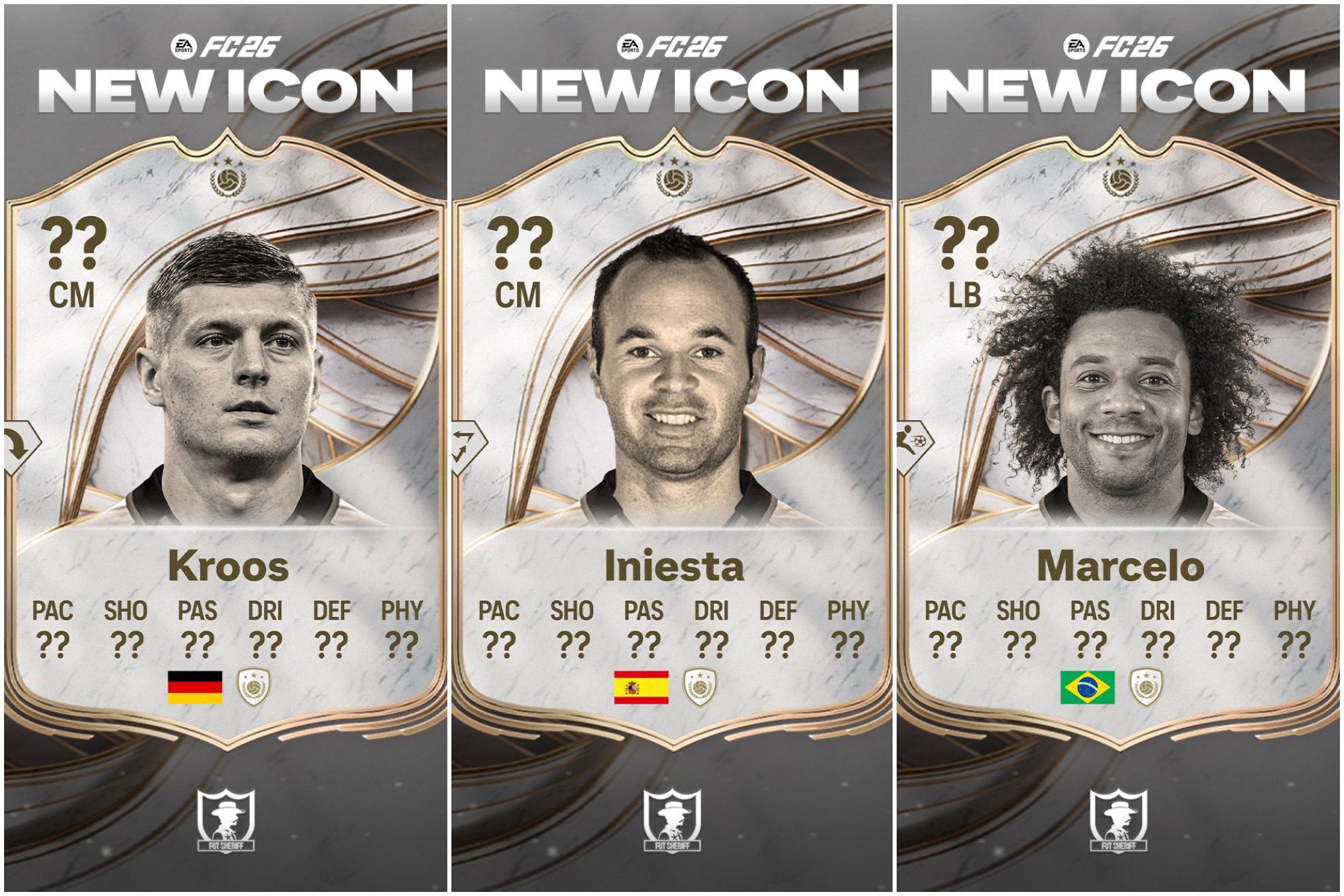 Iniesta, Kroos, Marcelo...: EA Sports FC 26 llenará Ultimate Team de ...