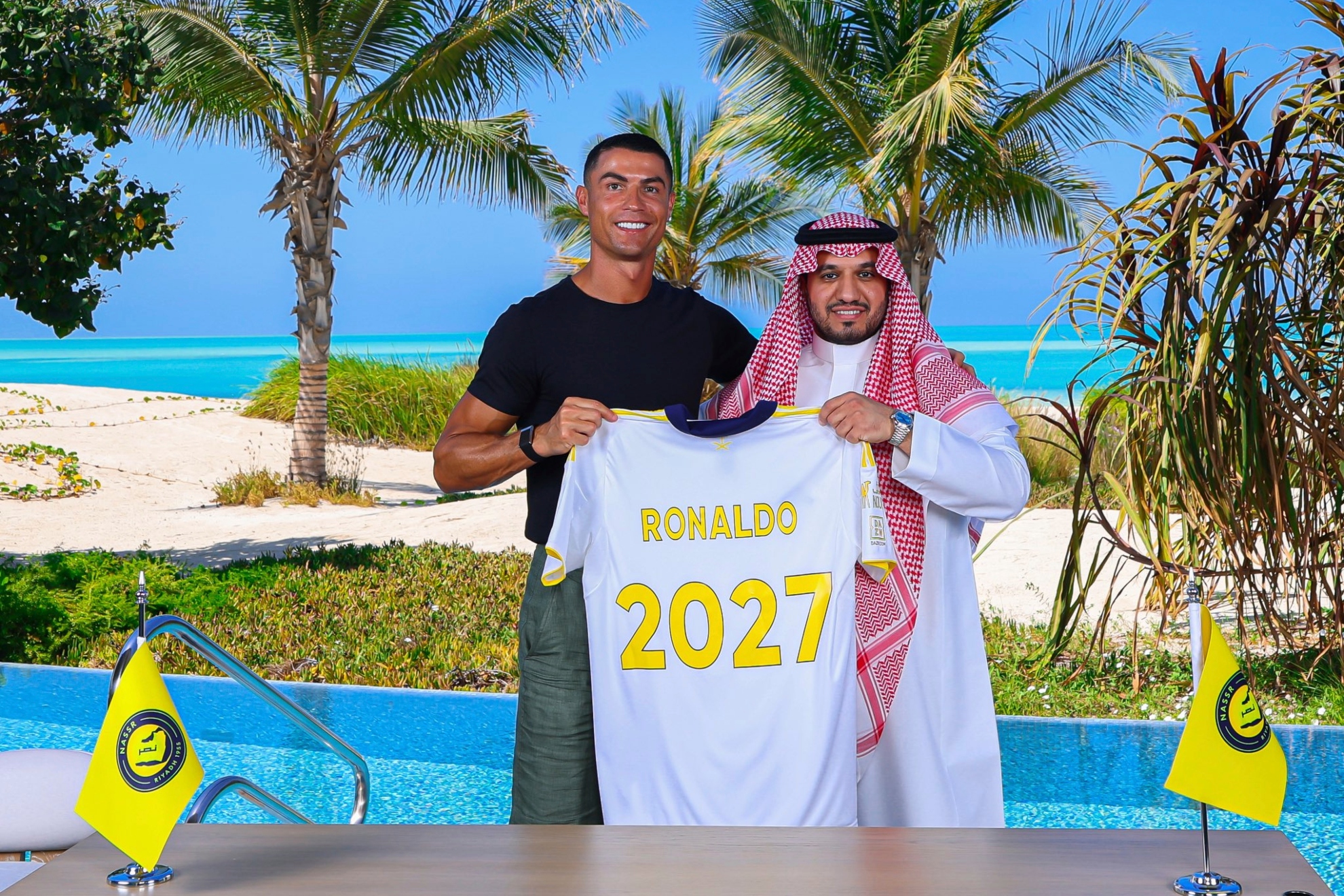 Cristiano Ronaldo ya empieza a dar forma a su Al Nassr